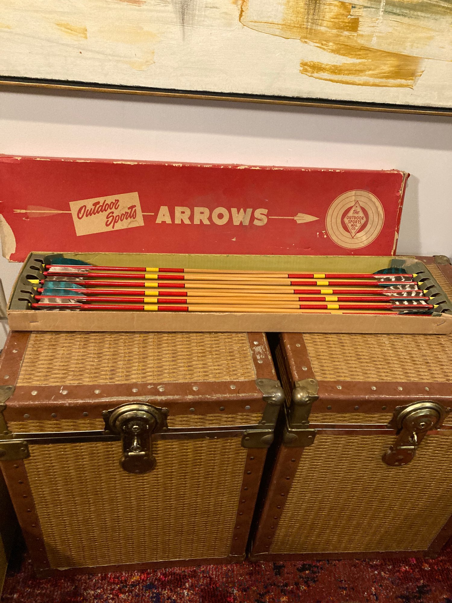 The Outdoor Sports Mfg Co, Arrows With Original Box #20468 ...