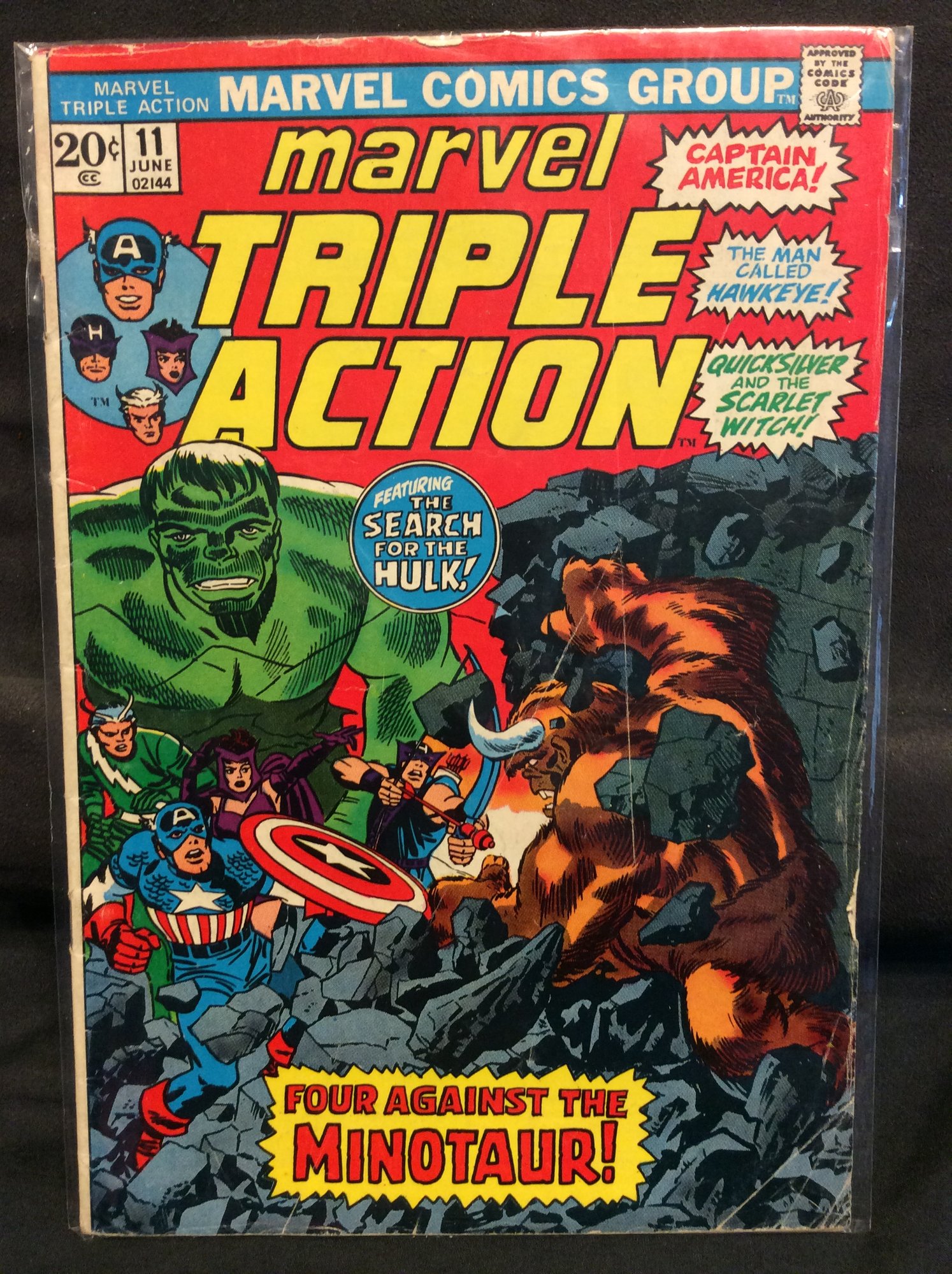 1973 Marvel Comics Triple Action #11 - M #1924 | Auctionninja.com