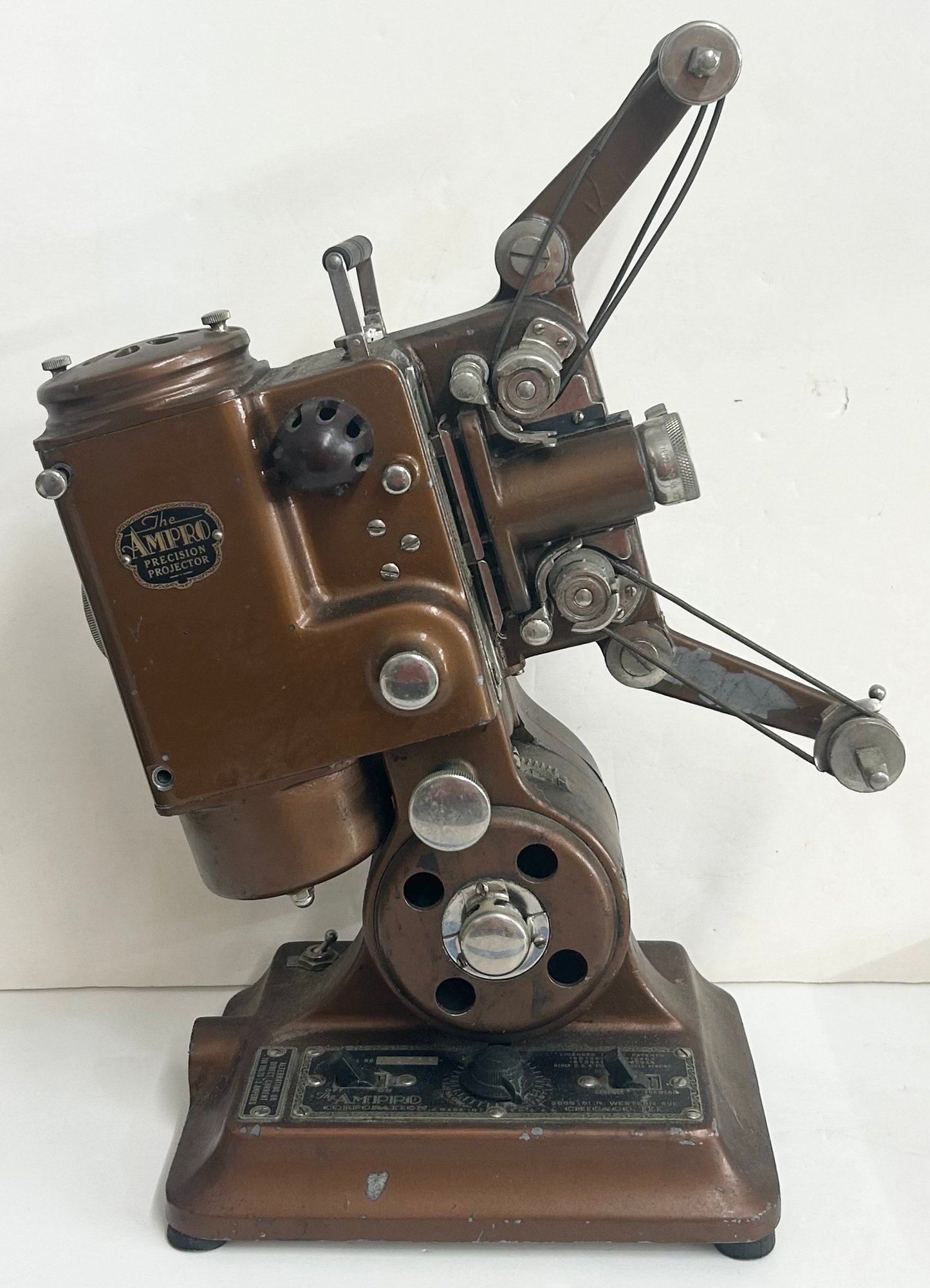 Vintage The Ampro Precision Projector #11406 | Auctionninja.com