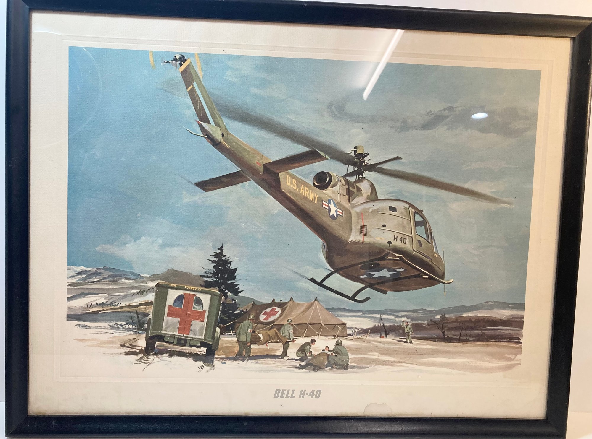H-40 Army Utility Helicopter #3335 | Auctionninja.com