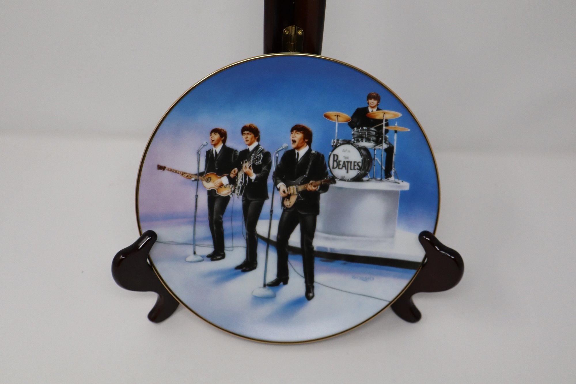 The Beatles Decorative Plate "The Beatles Collection" By Nate Giorgio ...