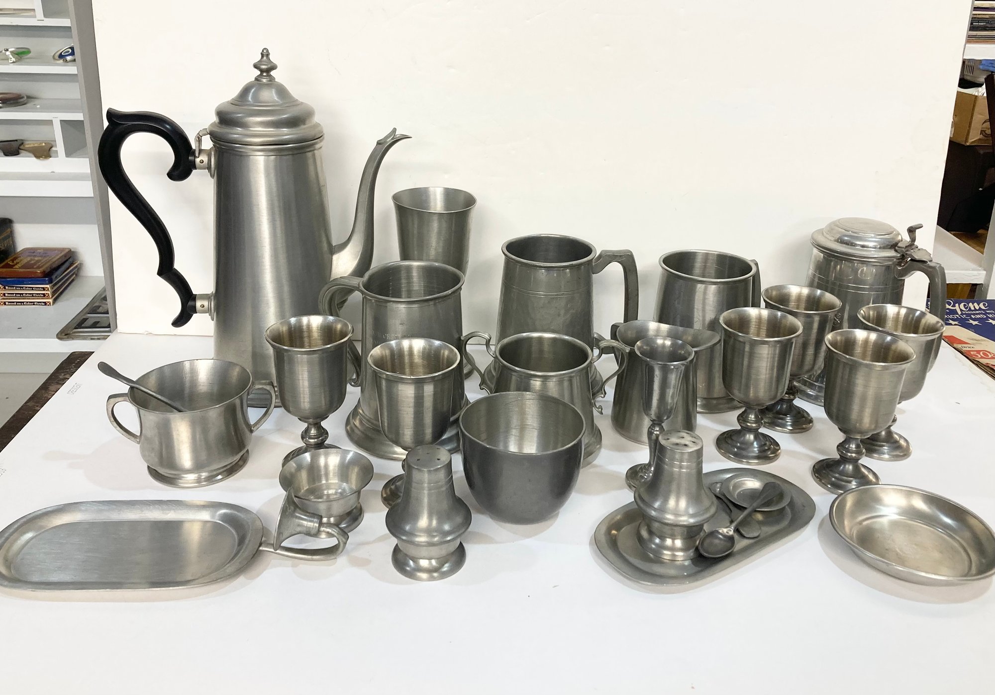 Massive Lot Of Pewter #7138 | Auctionninja.com