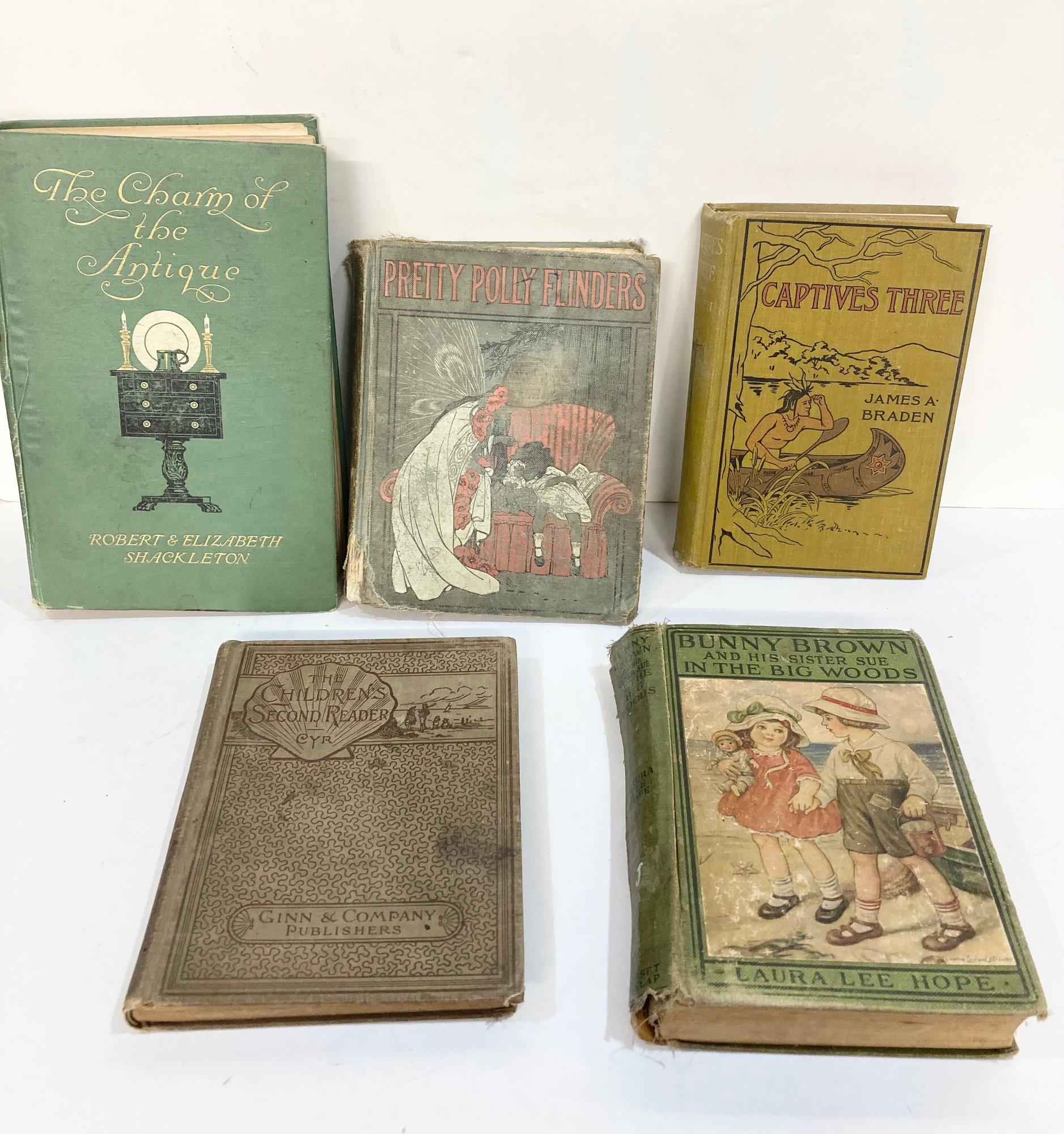 1900s Book Lot Of 5 #7146 | Auctionninja.com
