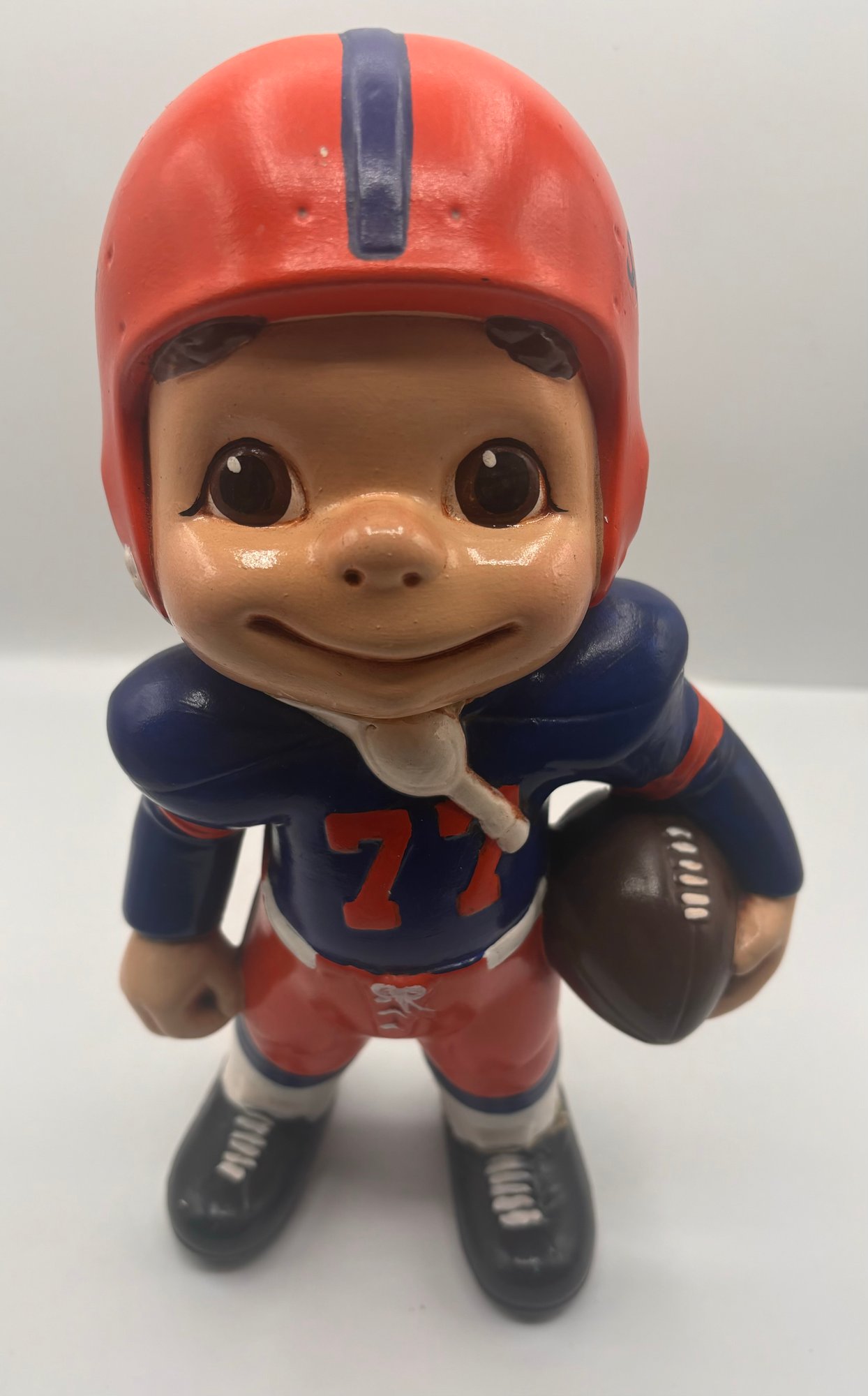 VINTAGE 1970s Florida Gators? Ceramic Football Player Named Scott! 11 ...
