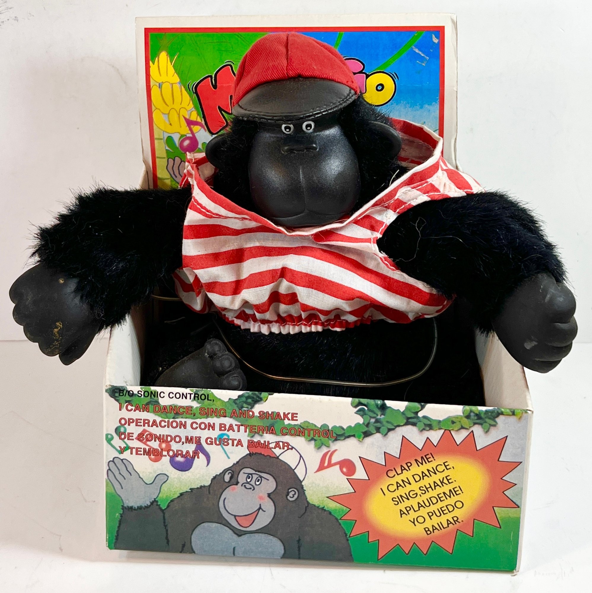 Vintage Magogo Stuffed Dancing Gorilla In Original Box #2197774 ...