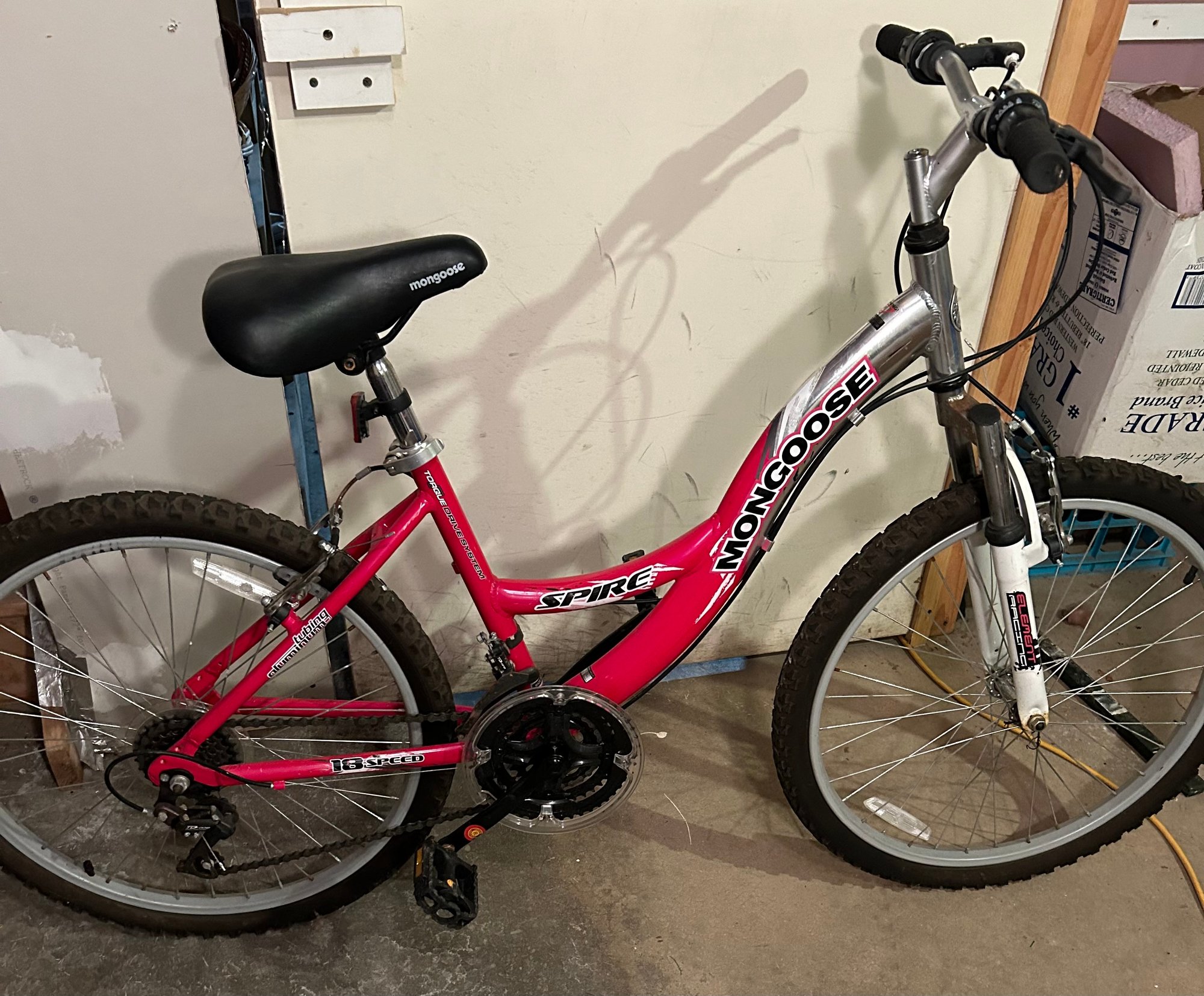 Pink Spire Mongoose Bike With Speed Gears #25319 | Auctionninja.com