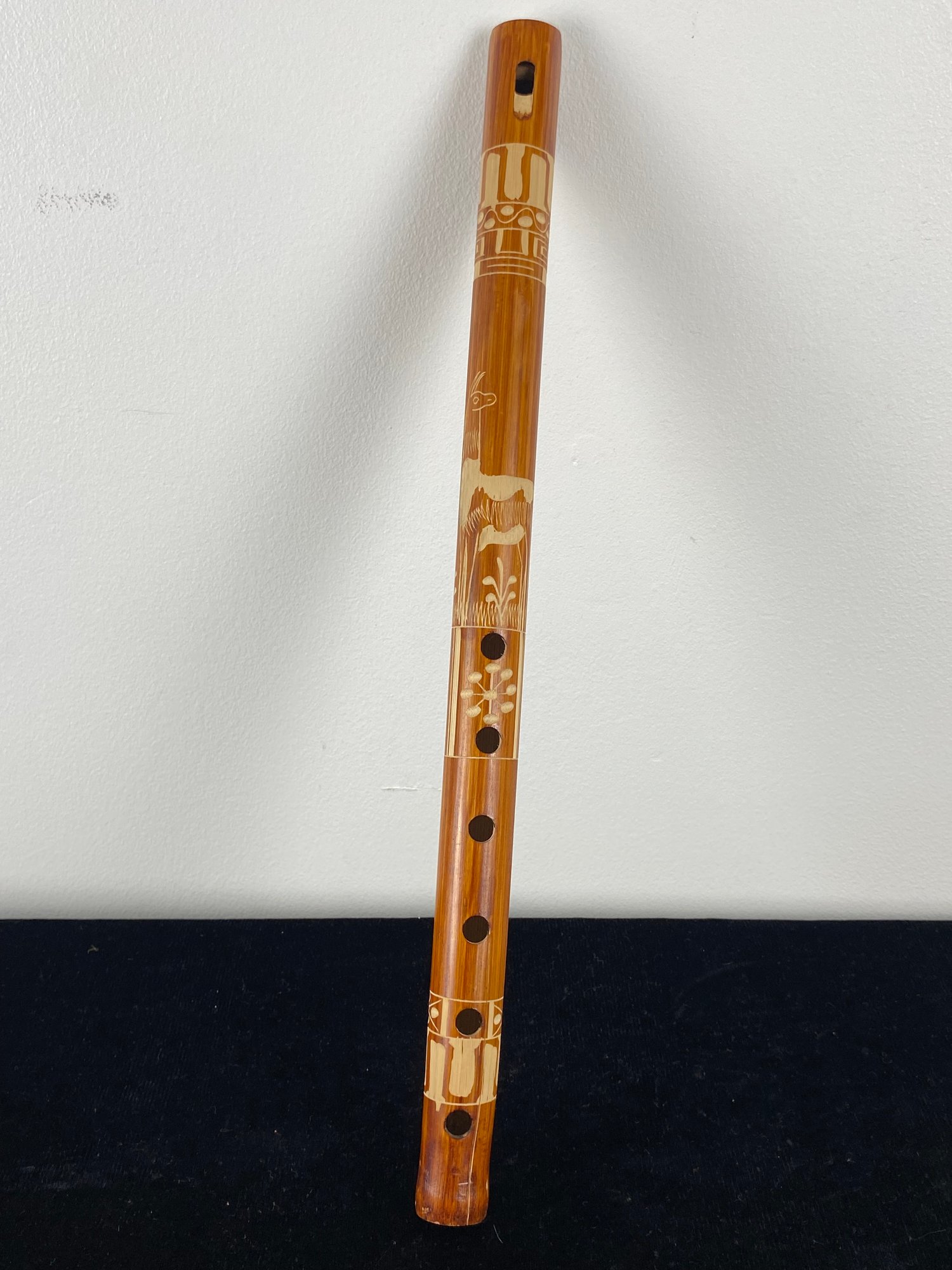 Bamboo Wooden Recorder #14485 | Auctionninja.com