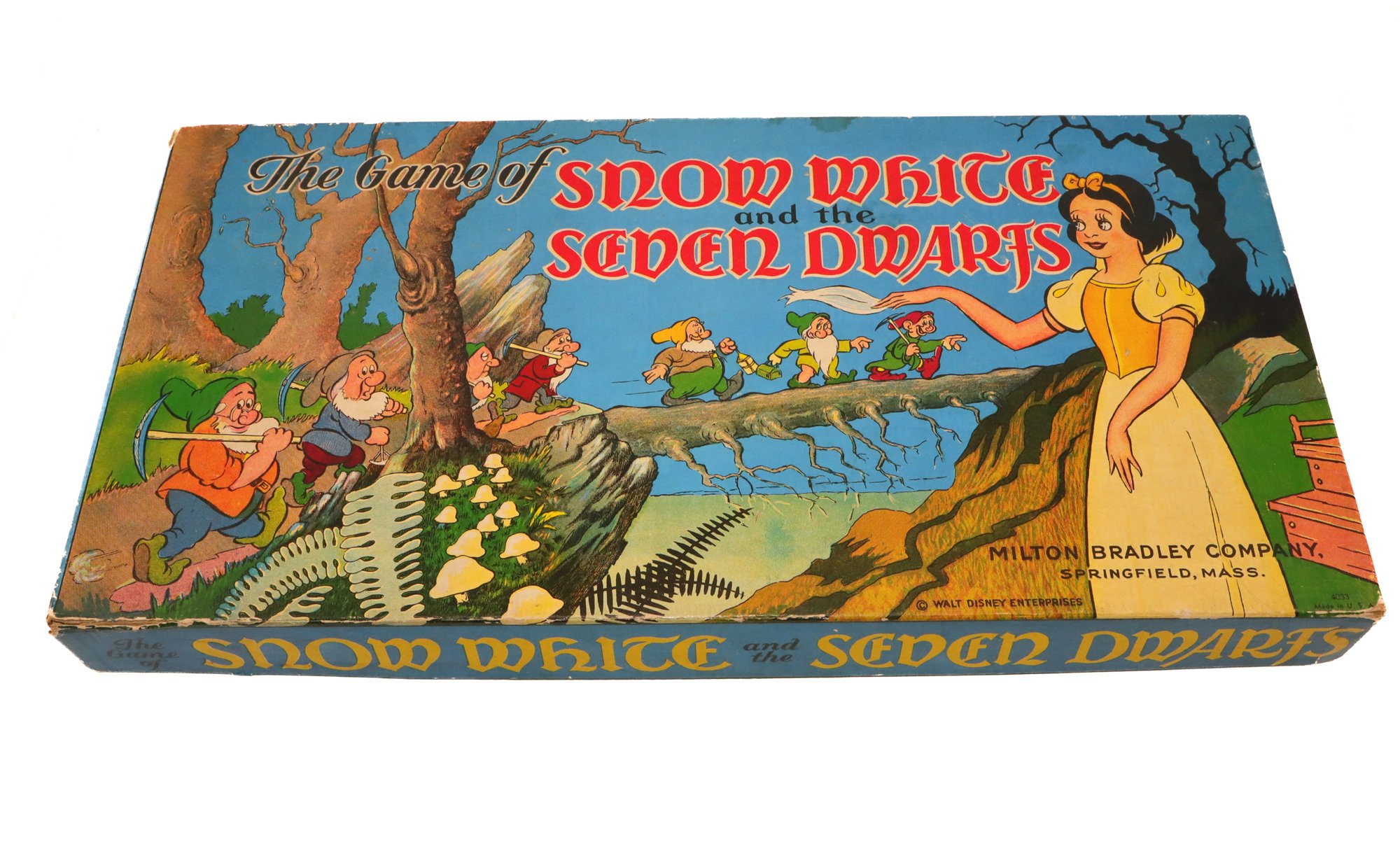 Vintage Snow White & The Seven Dwarfs Milton Bradley Walt Disney ...