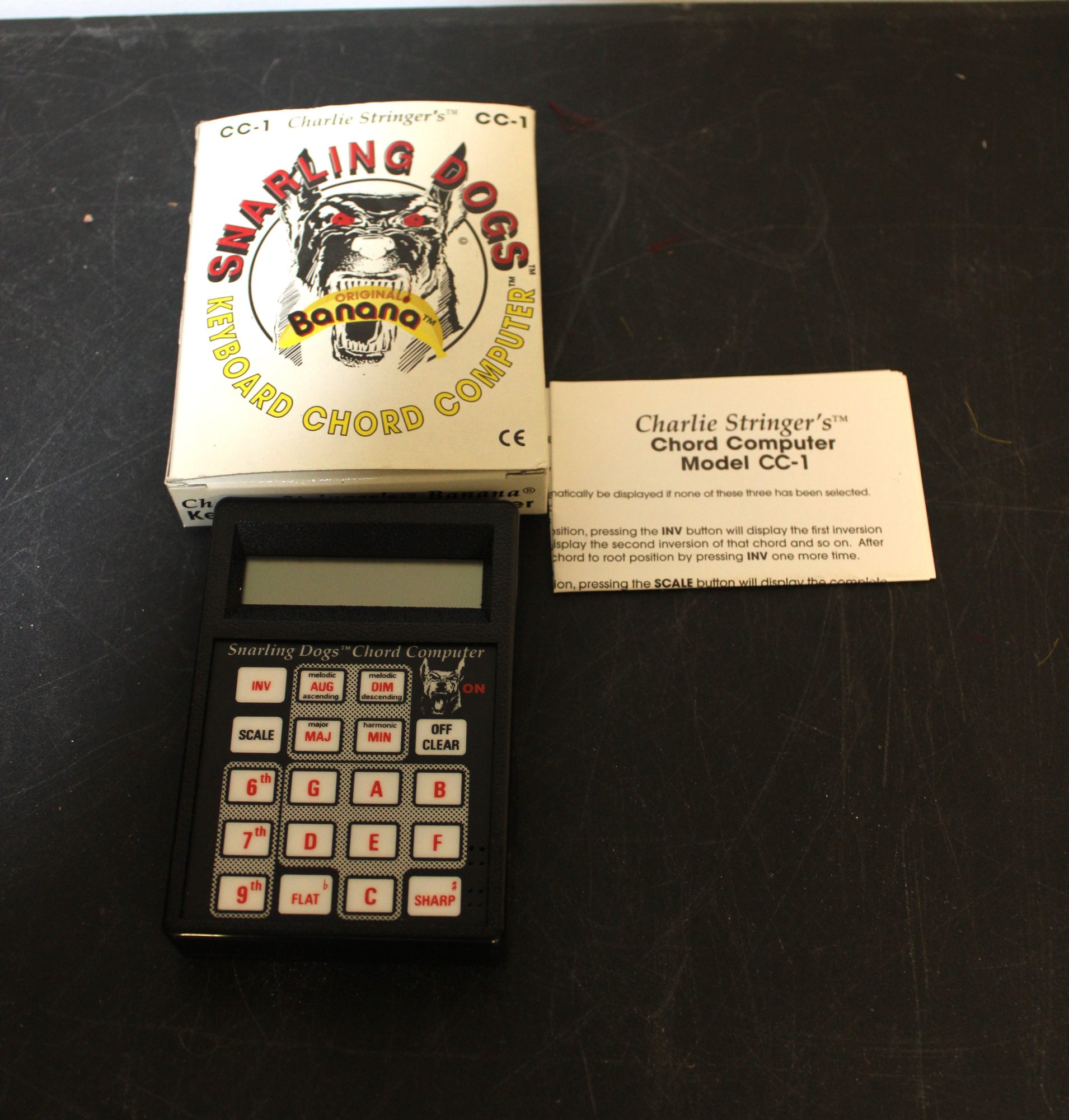 Charlie Stringer's Snarling Dogs Keyboard Chord Computer In Box ...