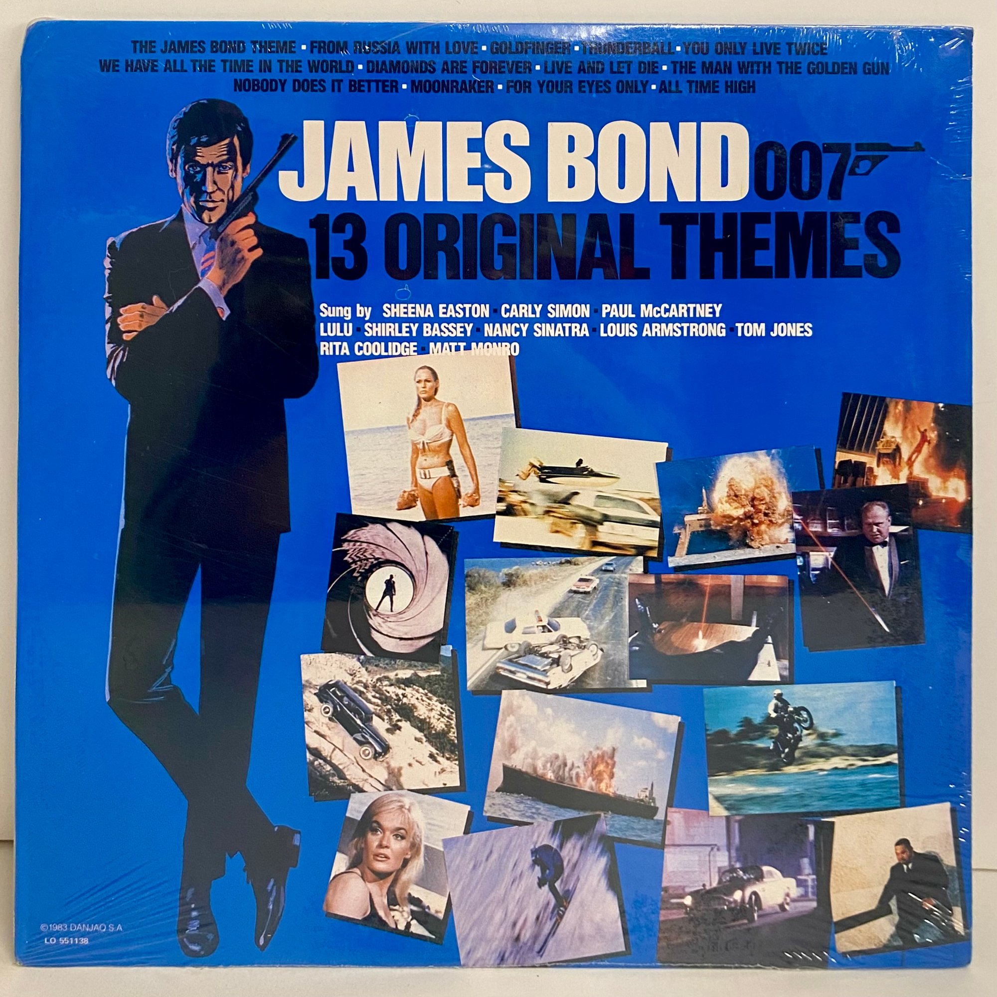 SEALED/UNOPENED James Bond 13 Original Themes Record #12512 ...