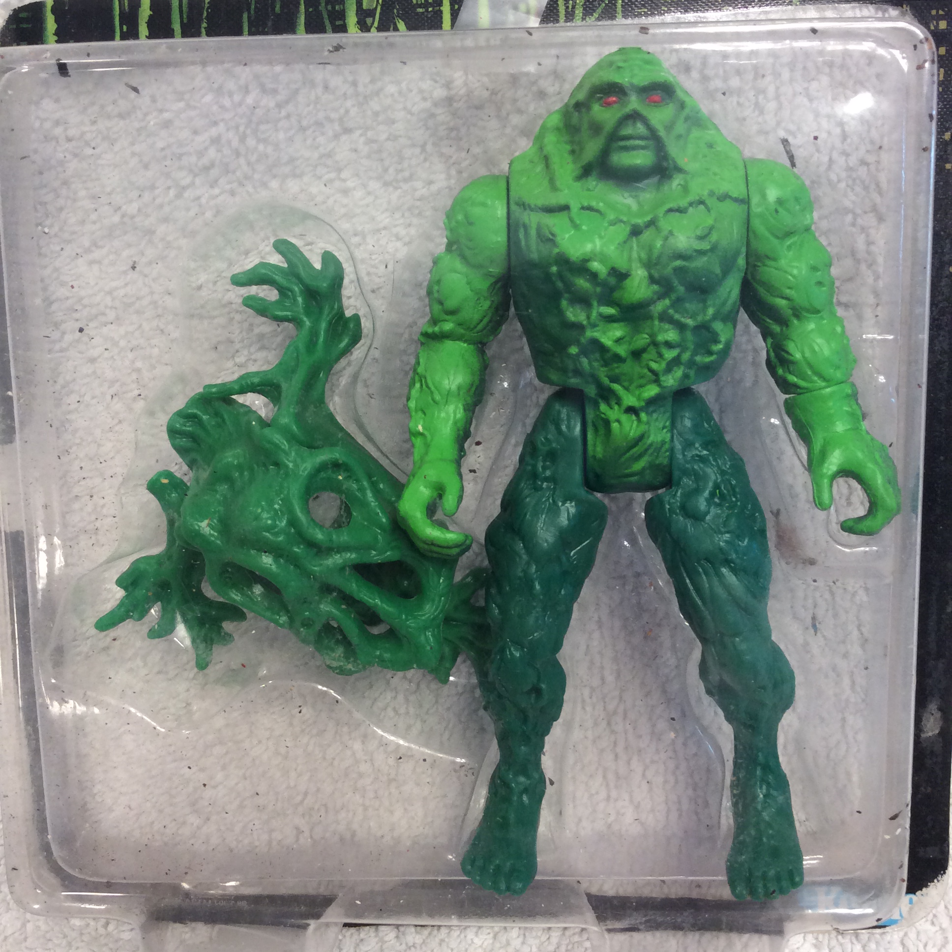 1990 Kenner Swamp Thing Snare Arm And Monster Trap New Without Card ...