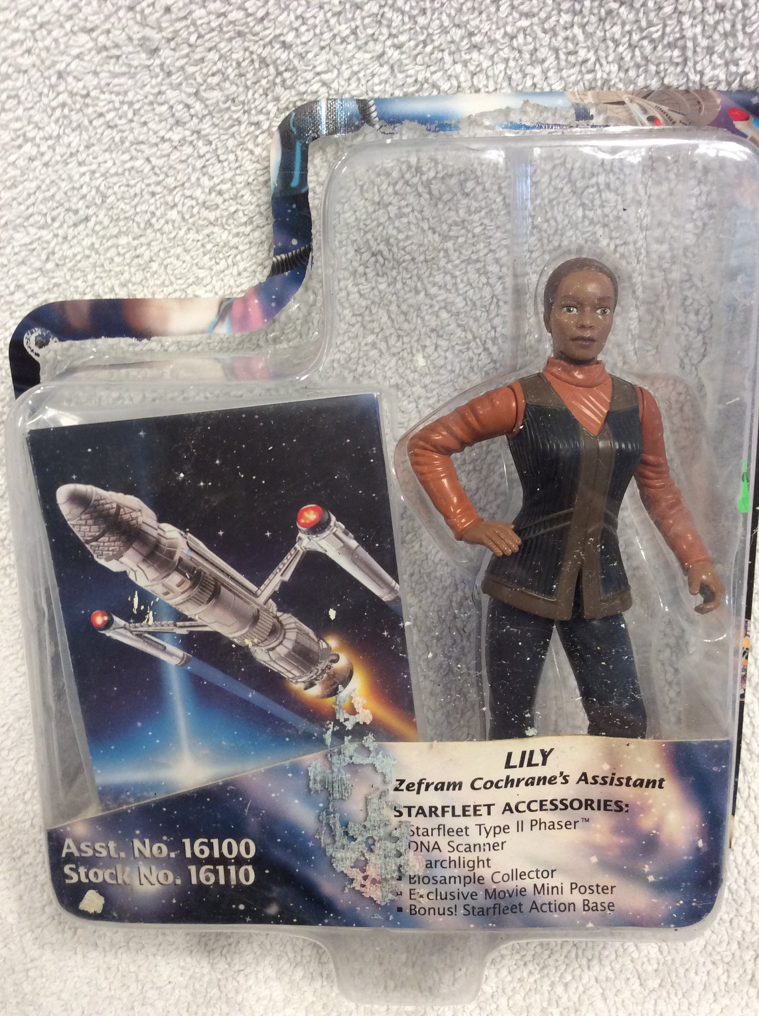 1996 Star Trek First Contact Lily - Zefram Cochrane's Assistant Action ...