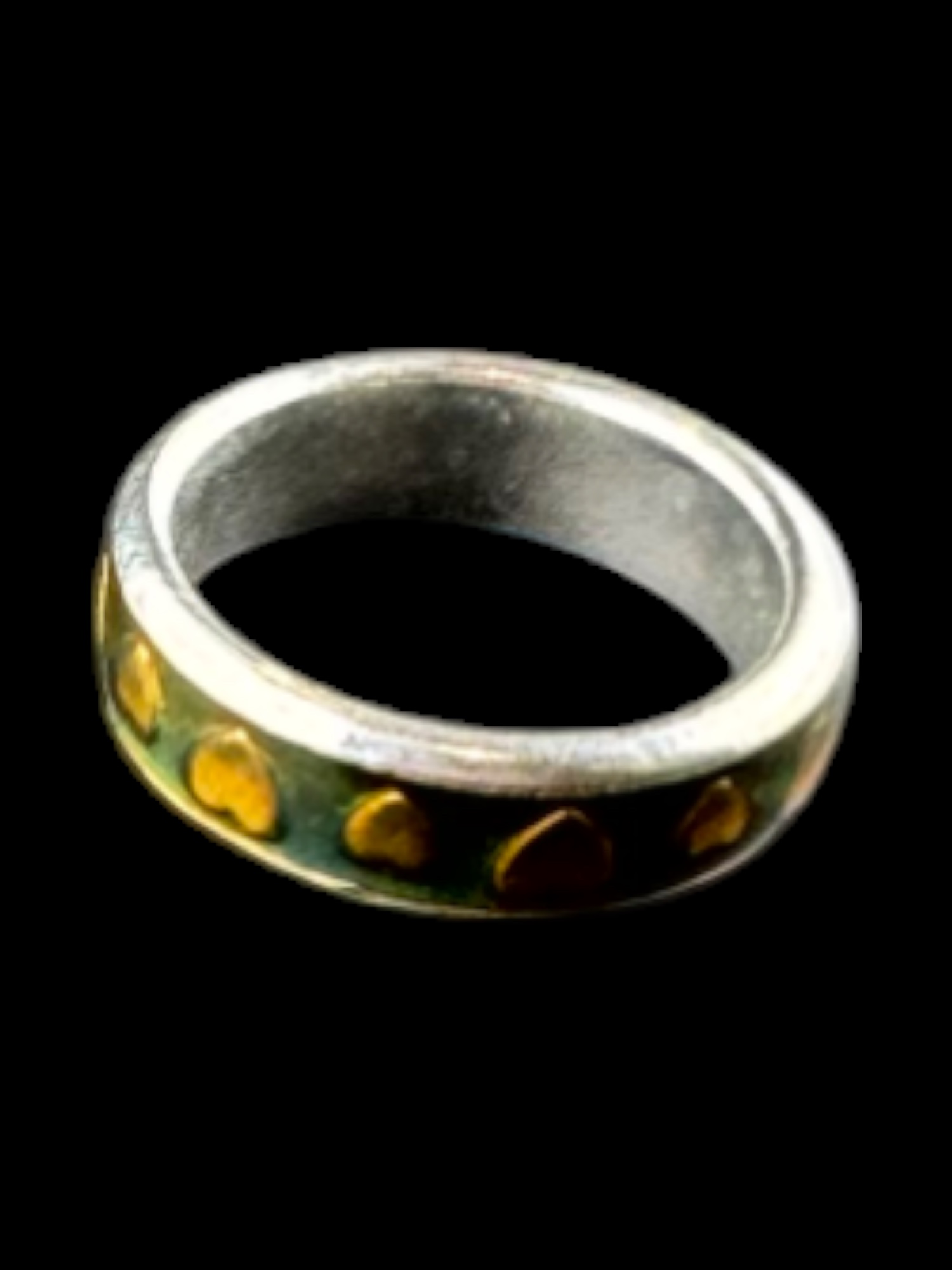 Vintage Stainless Steel Size 7 Mood Ring - Color Changing Band #2045383 ...