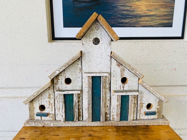 Large Vintage Handmade Primitive Wooden Boardhouse #2138355 ...