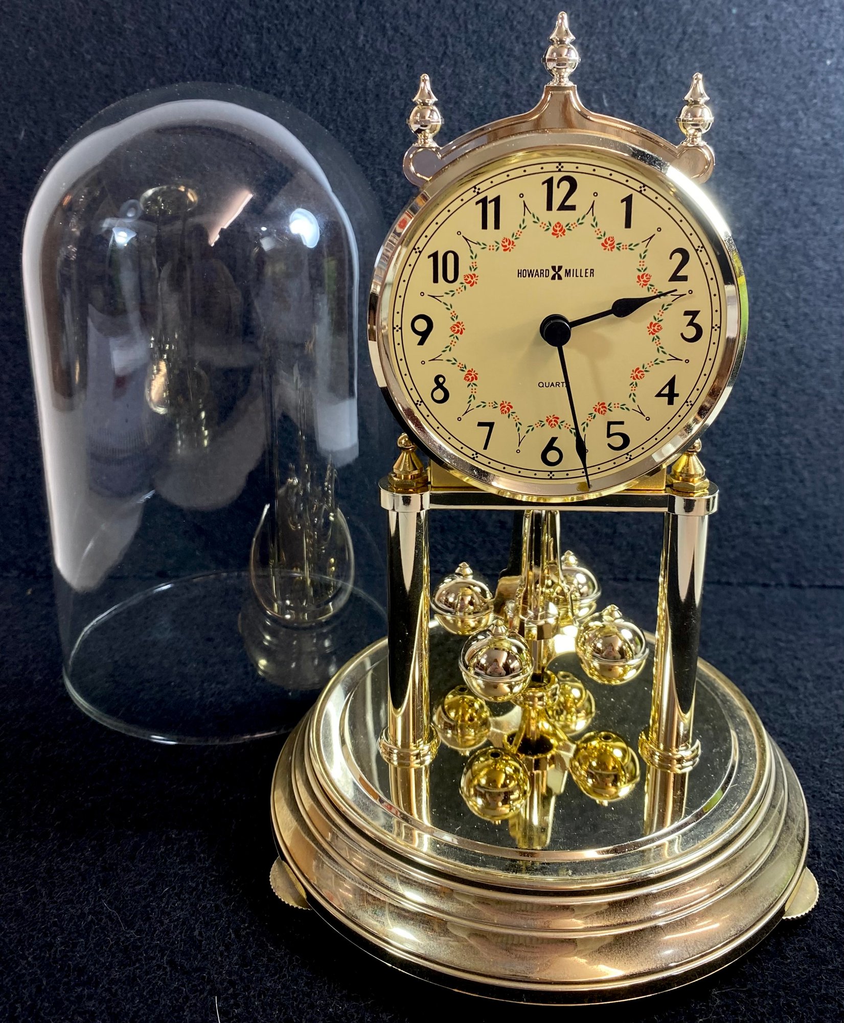 Vintage Howard Miller Quartz Anniversary Clock #2094969 | Auctionninja.com