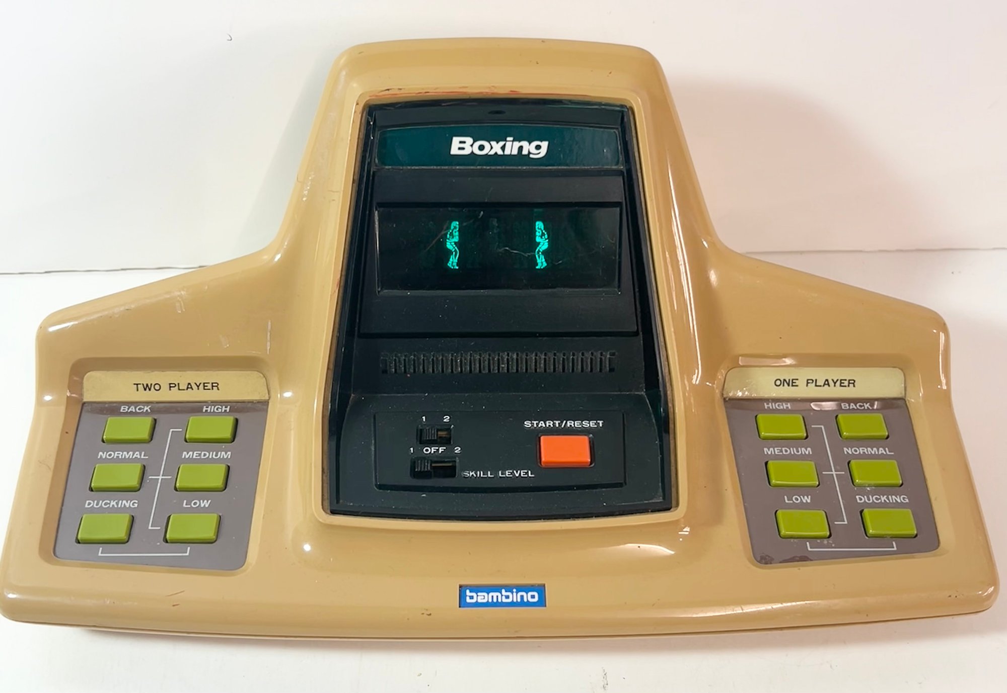 Vintage 1970s Bambino Boxing Knock Em Out Hand Held Electronic Game ...