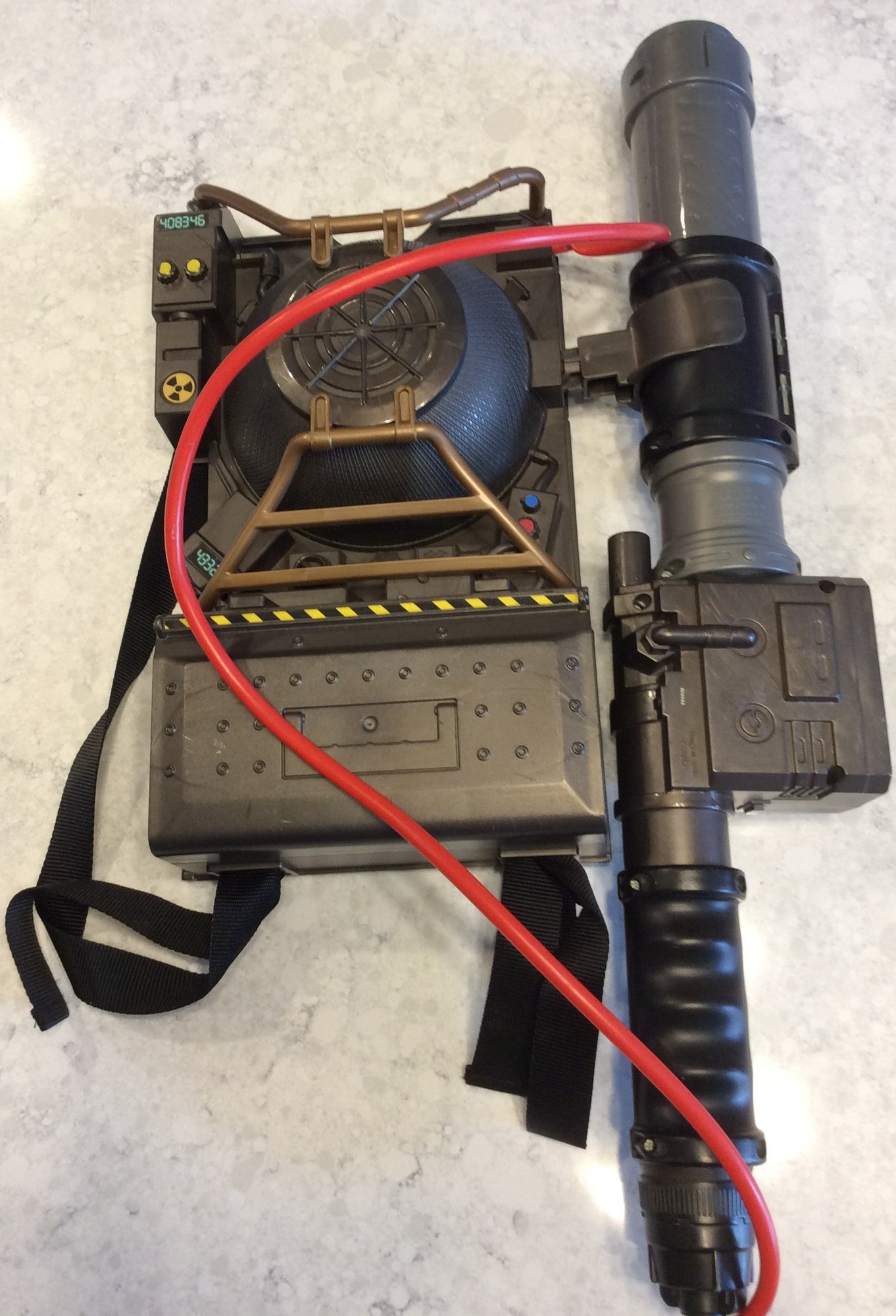 2016 Mattel Ghostbusters Proton Pack Backpack Projector - K (LOCAL PICK ...