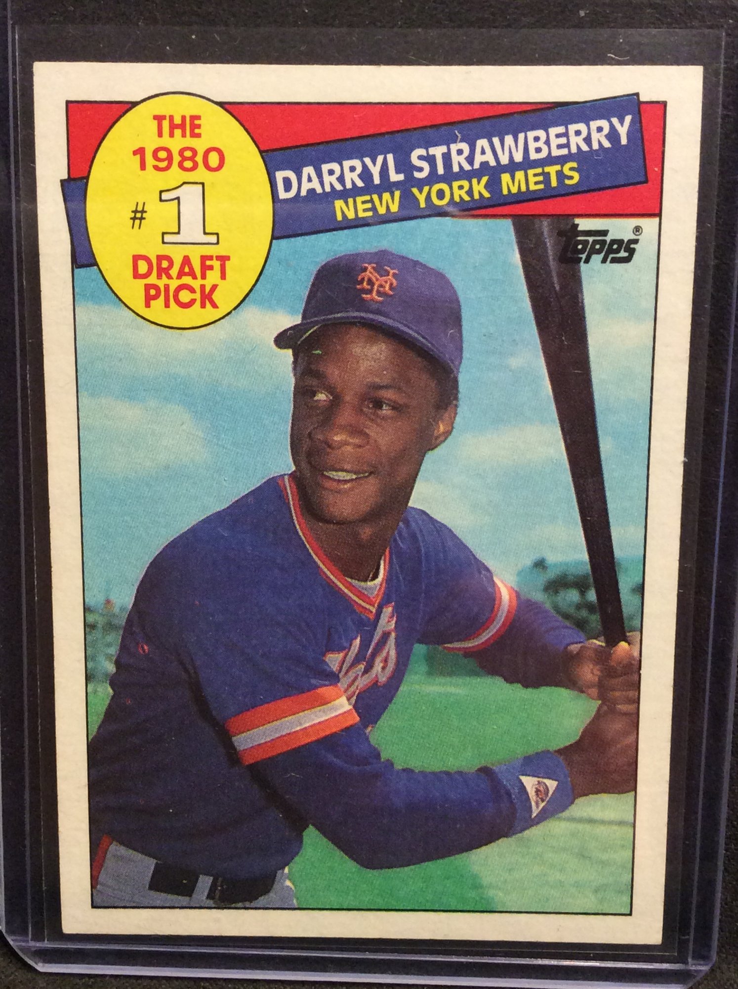 1985 Topps Darryl Strawberry #1 Draft Pick - K #5579 | Auctionninja.com