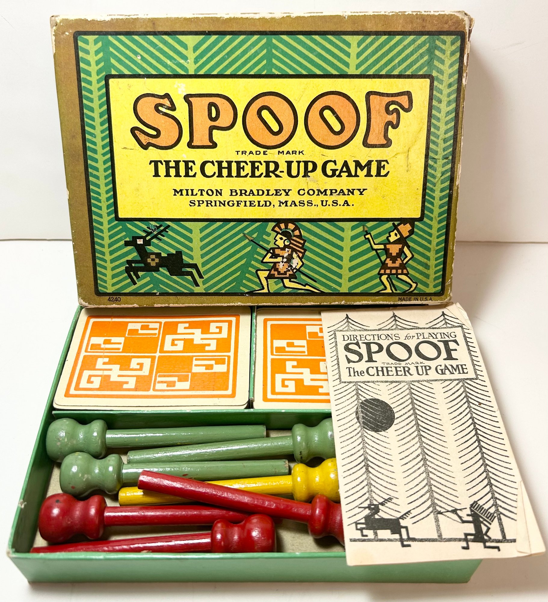 Antique 1918 Spoof Cheer Up Game Made In USA #15781 | Auctionninja.com