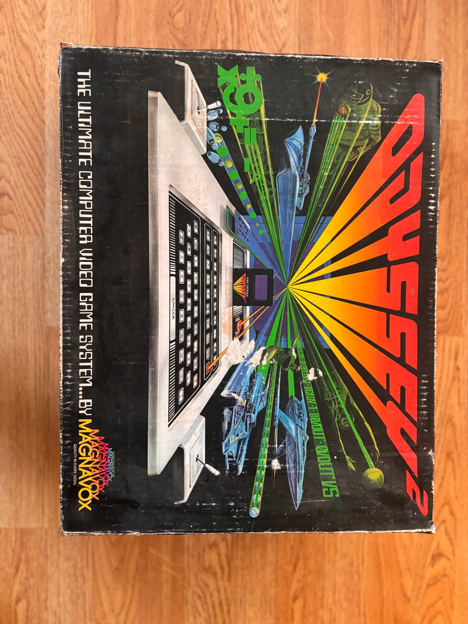 Complete Odyssey 2 Video Game In Original Box. (Damaged) #22528 ...