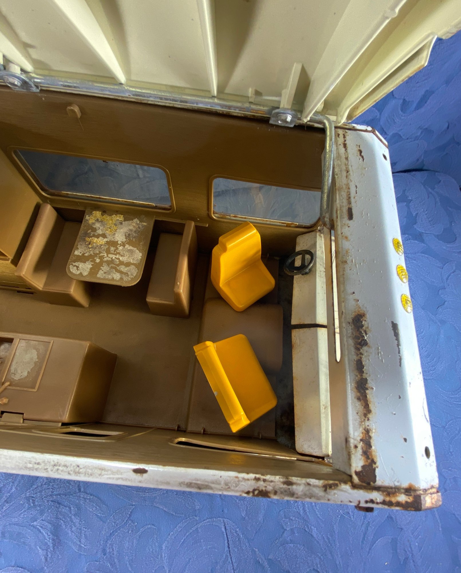 Vintage 1970's Tonka Winnebago Indian Press Steel RV Motorhome Metal ...