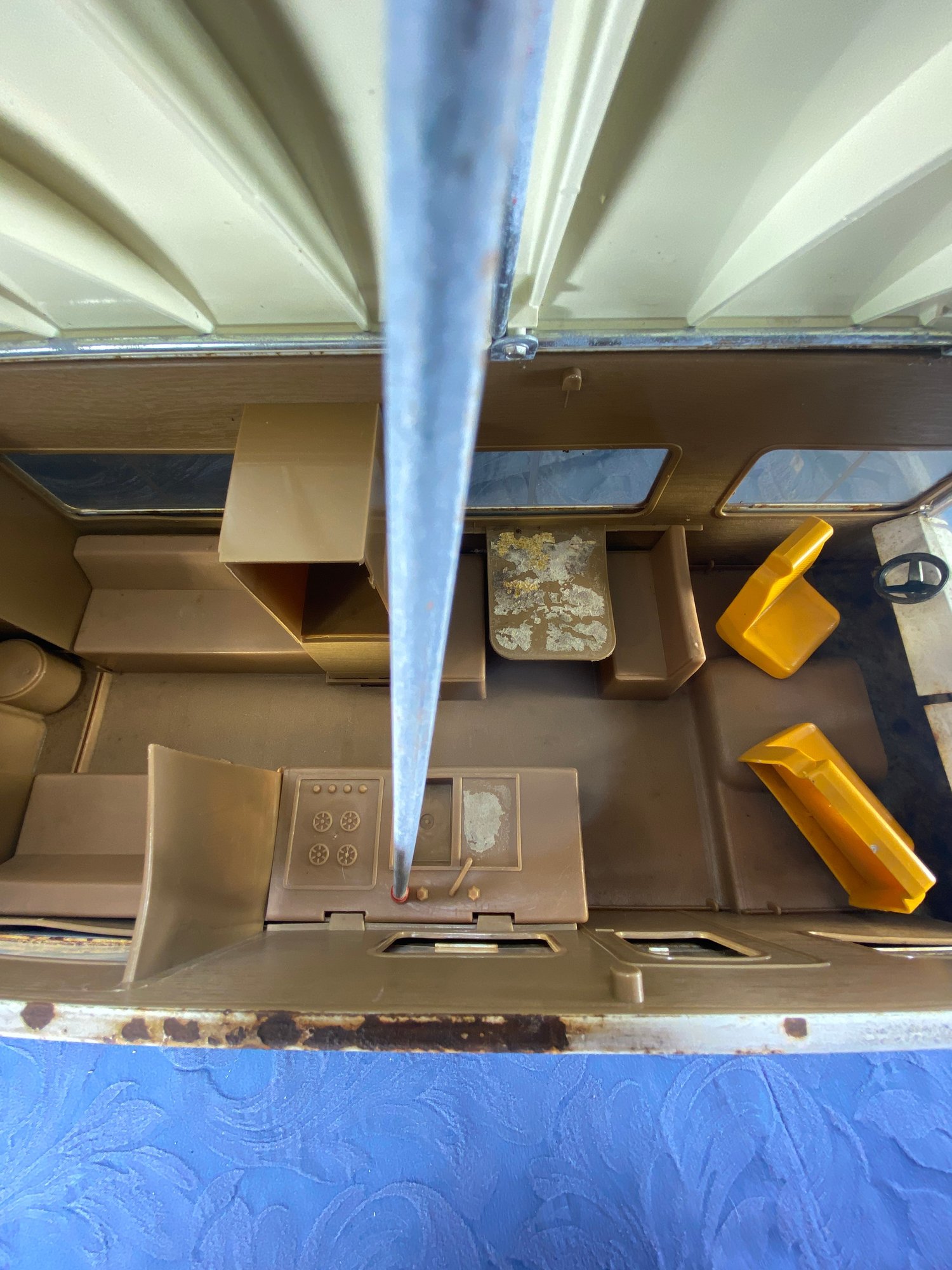 Vintage 1970's Tonka Winnebago Indian Press Steel RV Motorhome Metal ...