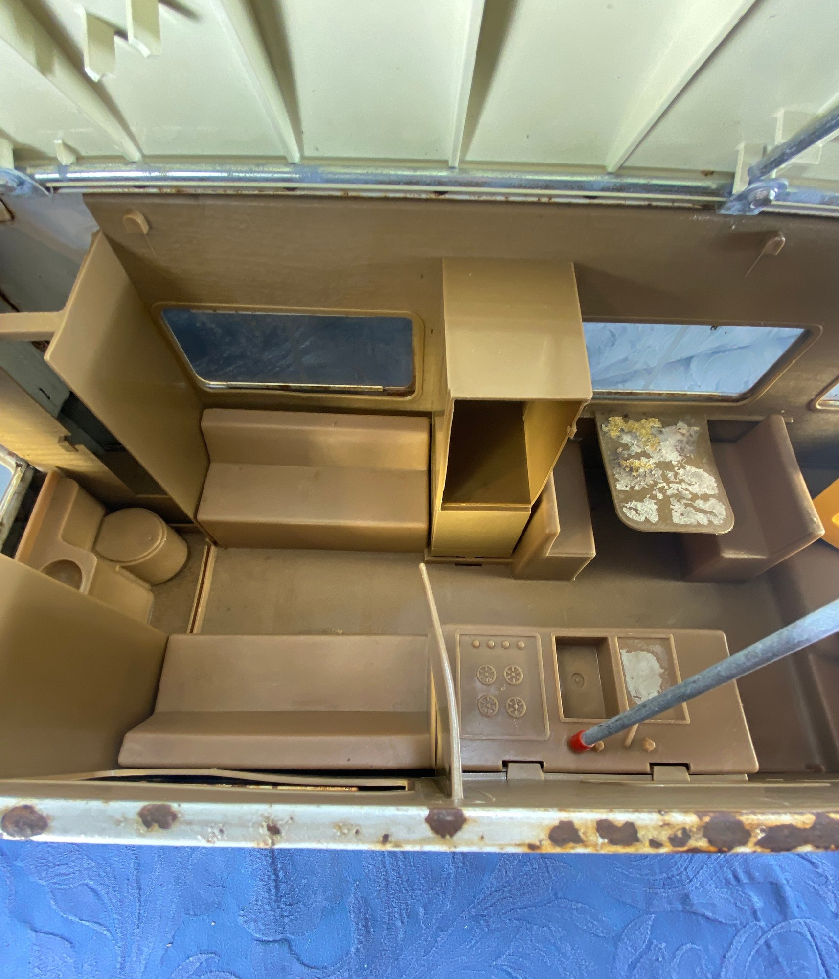 Vintage 1970's Tonka Winnebago Indian Press Steel RV Motorhome Metal ...