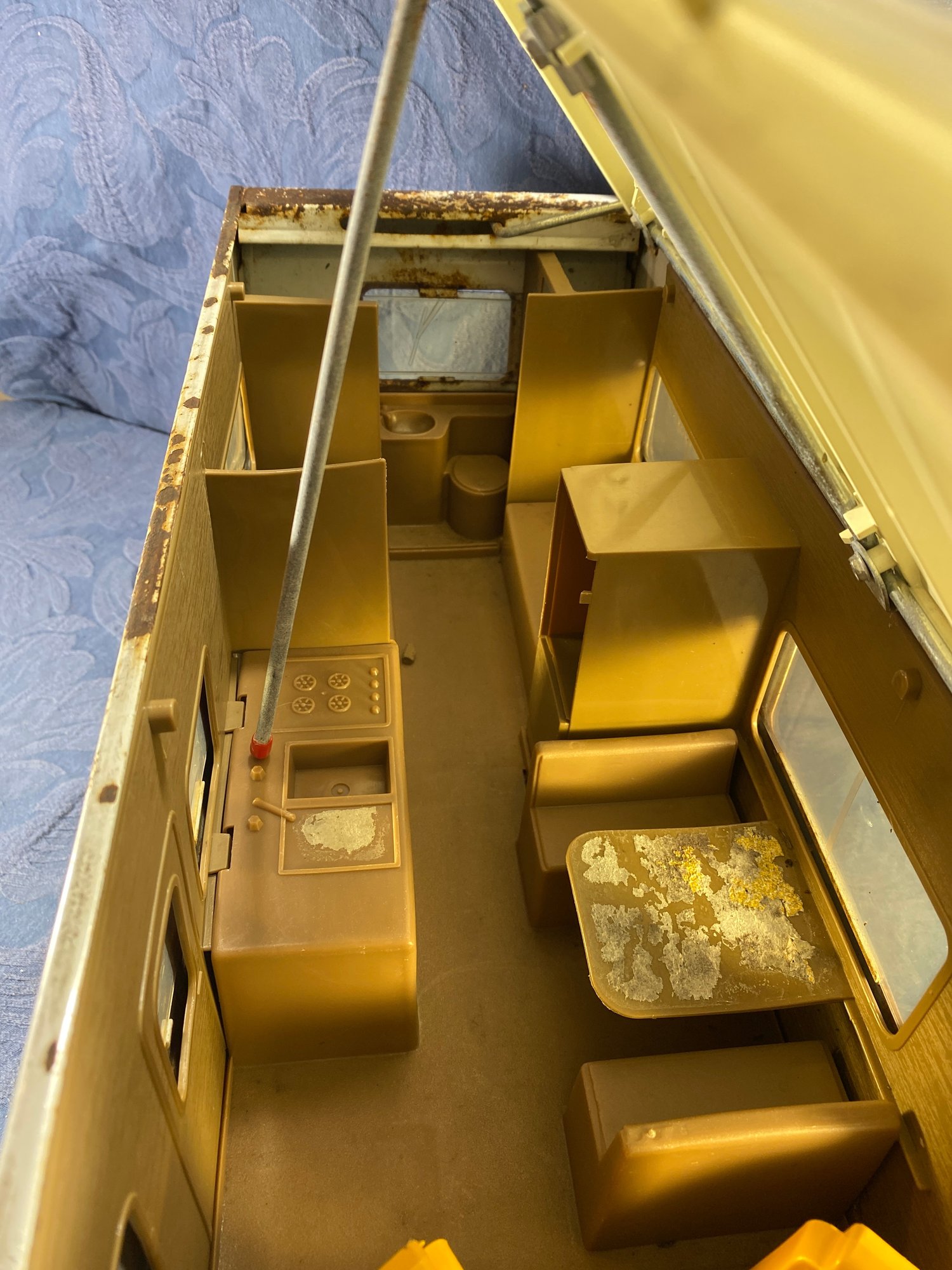 Vintage 1970's Tonka Winnebago Indian Press Steel RV Motorhome Metal ...