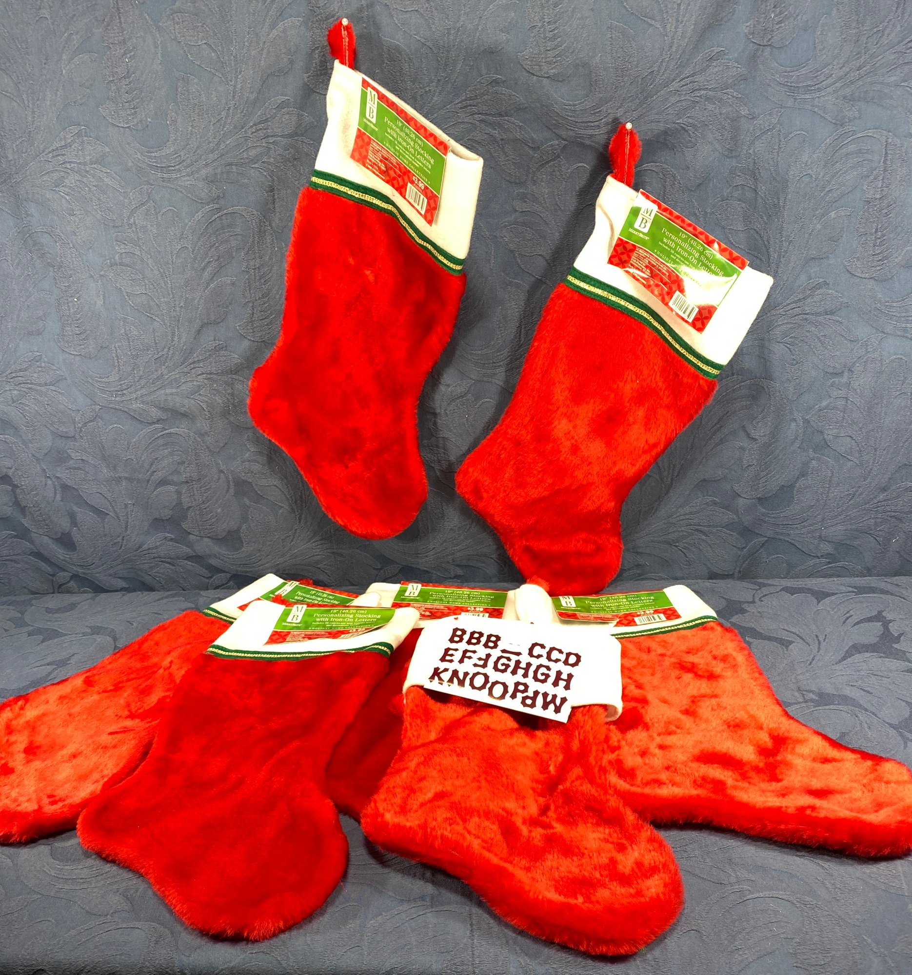 Merry Brite Personalizing Stockings #13288 | Auctionninja.com