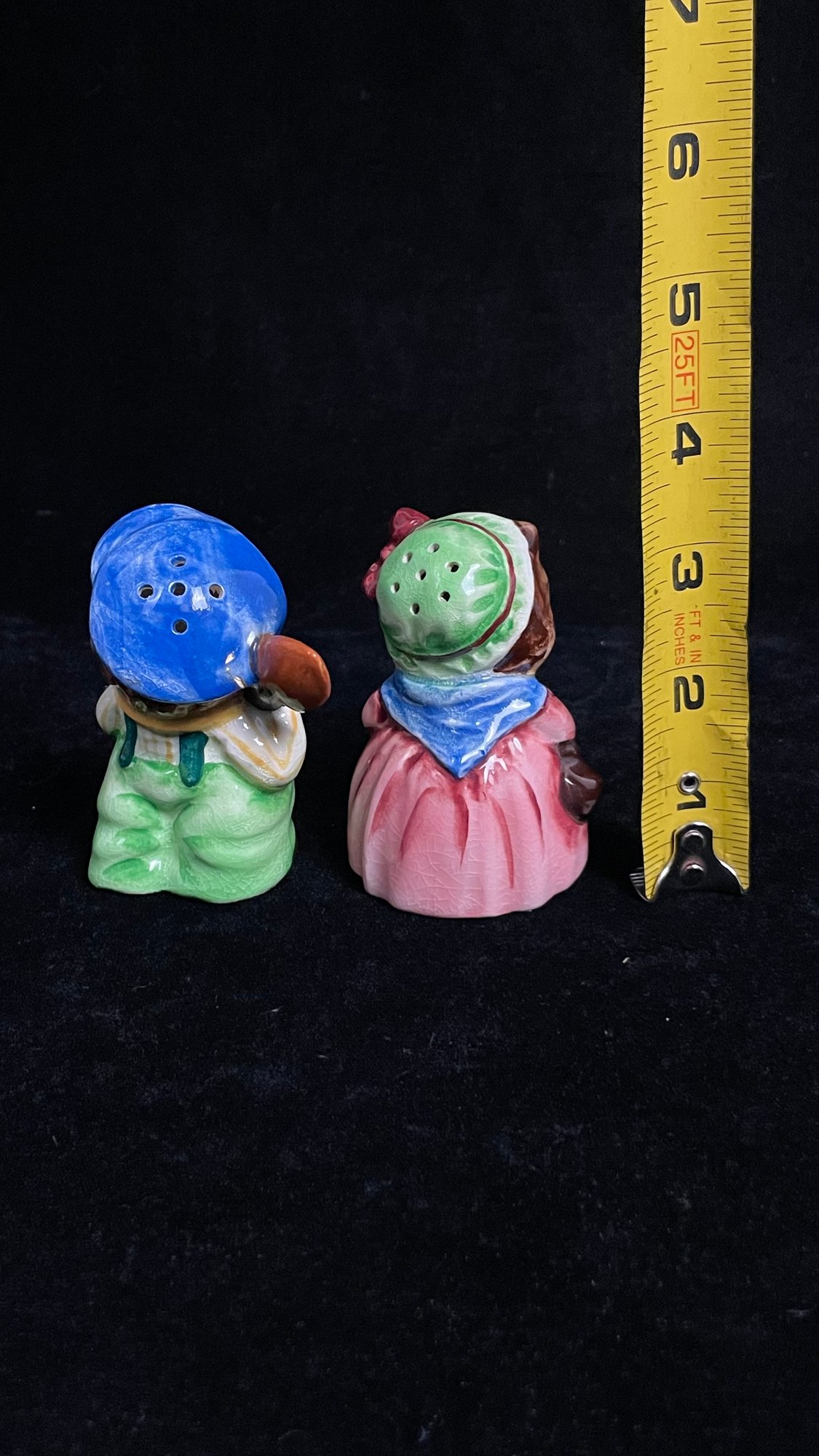 Anthropomorphic Country Worker Bears Salt & Pepper Shakers #2092806 ...