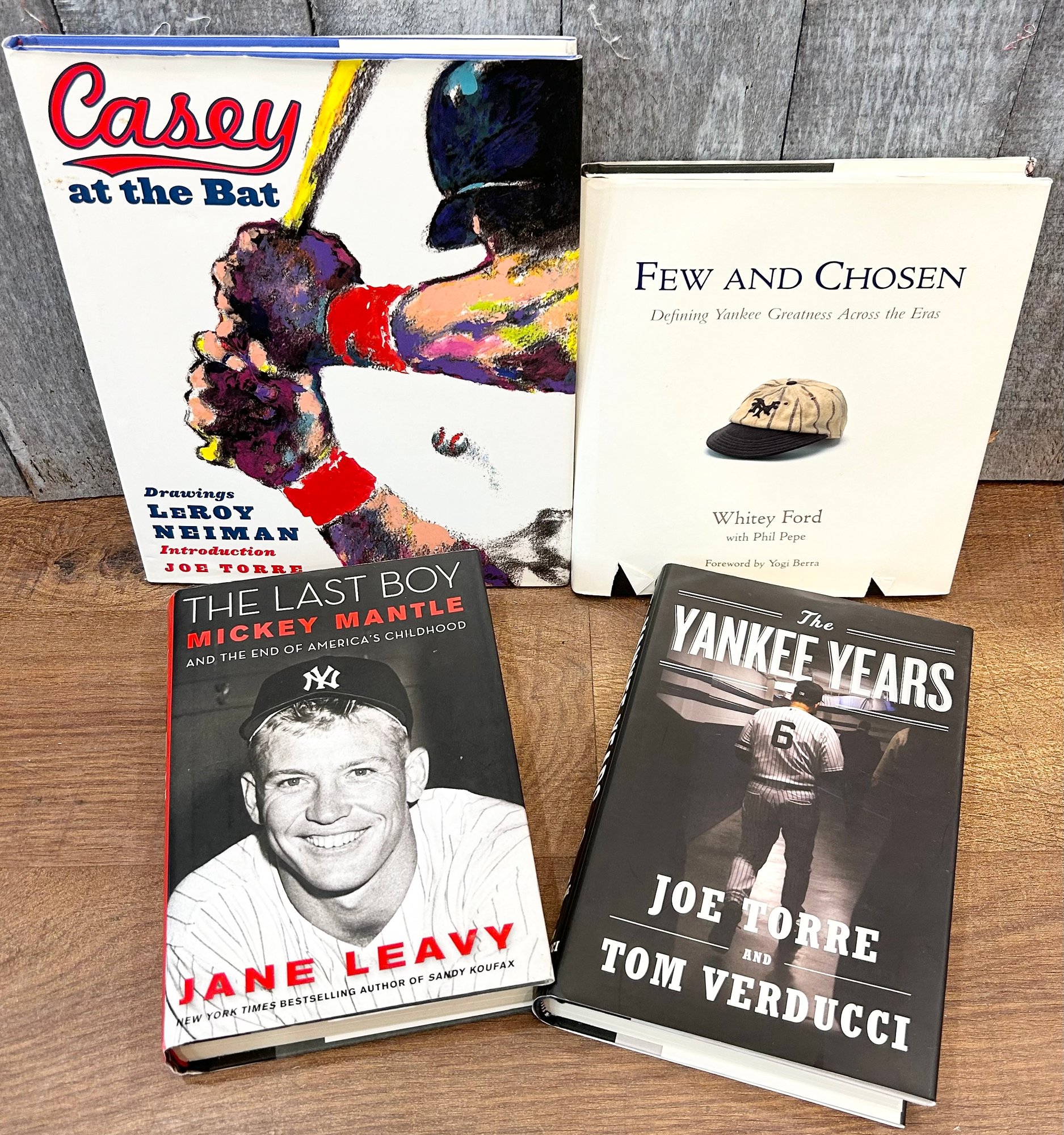 Lot Of 4 Hardcover Yankees Books #17014 | Auctionninja.com