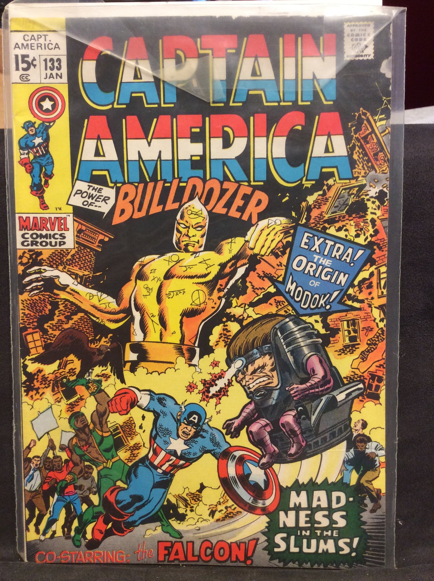 January 1970 Marvel Comics Captain America #133 - M #6499 ...