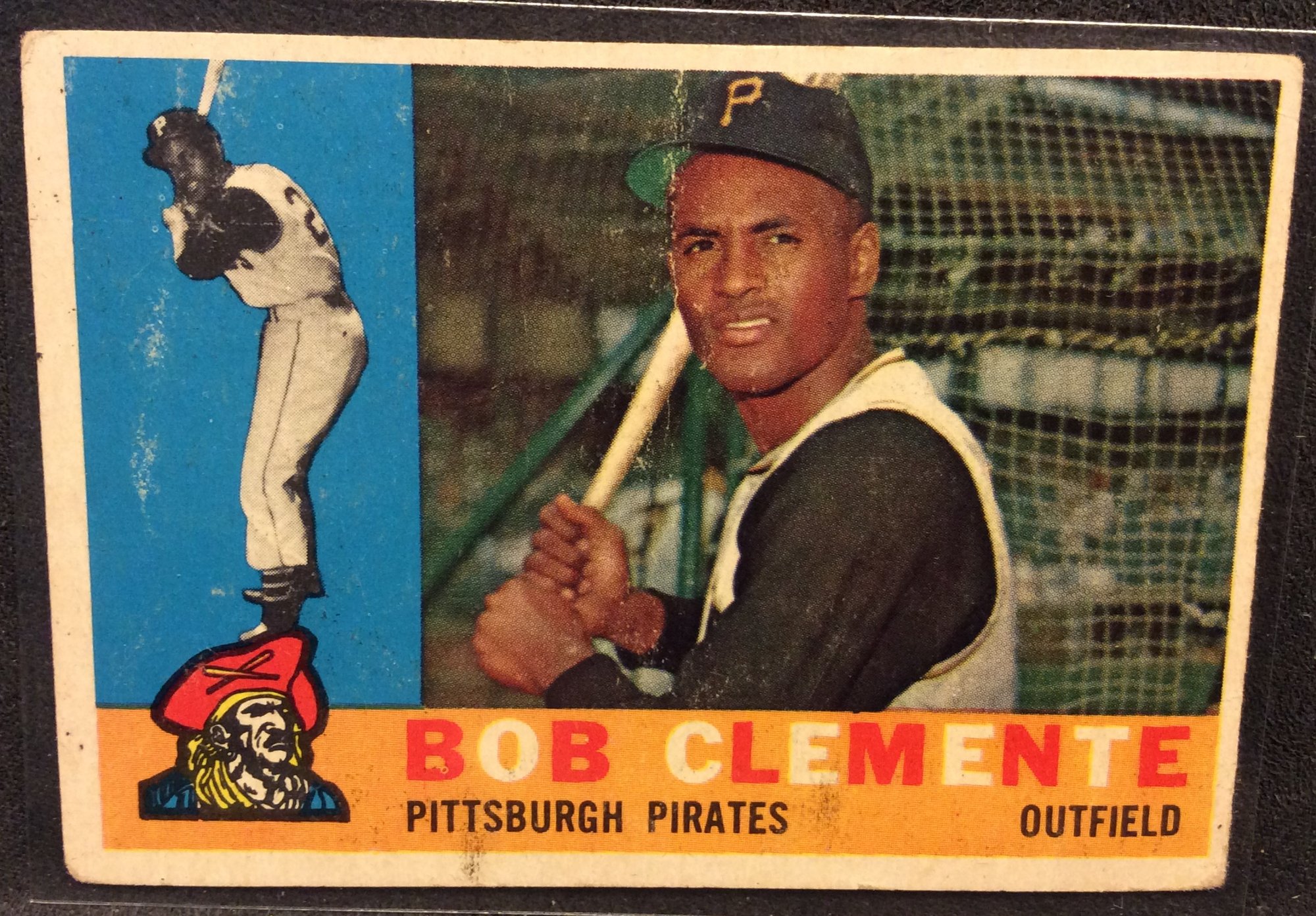 1960 Topps Bob Clemente - M #6614 | Auctionninja.com
