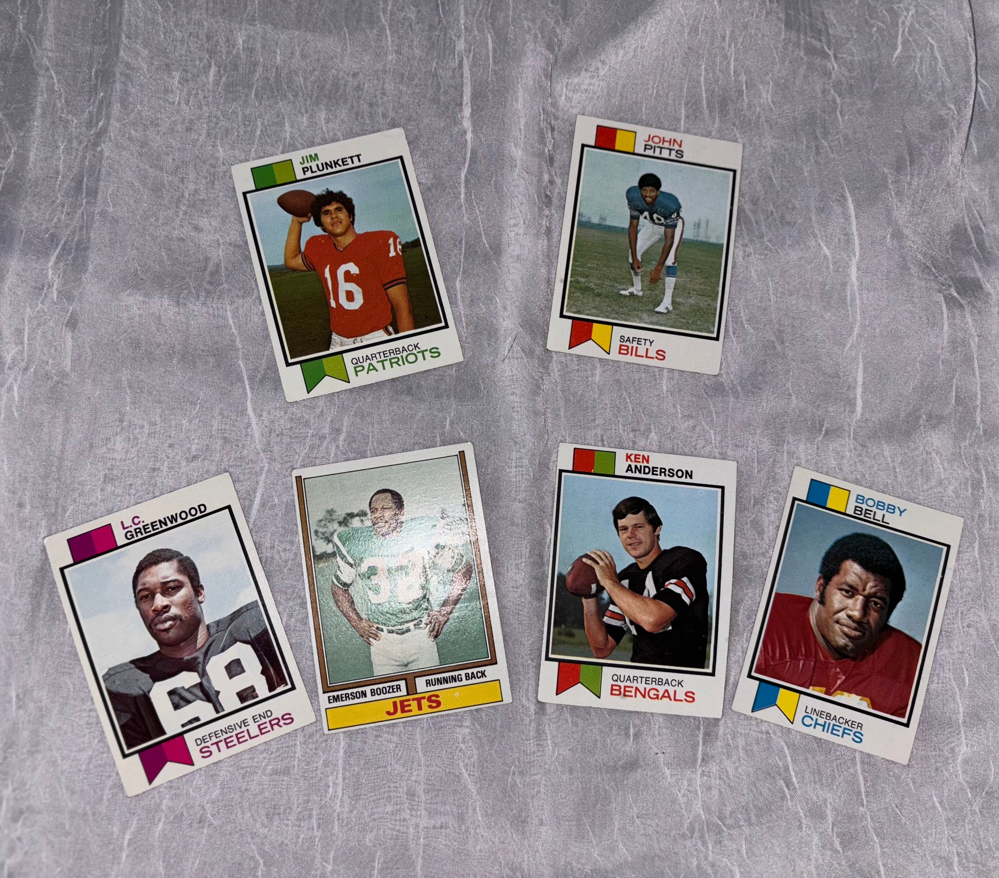 1973 Topps Football Cards Lot #27038 | Auctionninja.com
