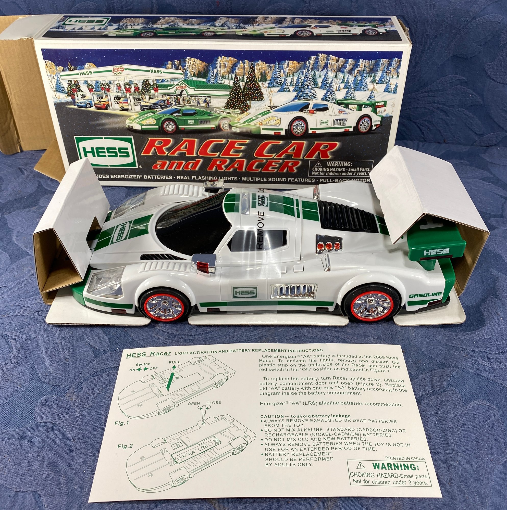 2009 Hess Race Car And Racer In Original Box #14568 | Auctionninja.com