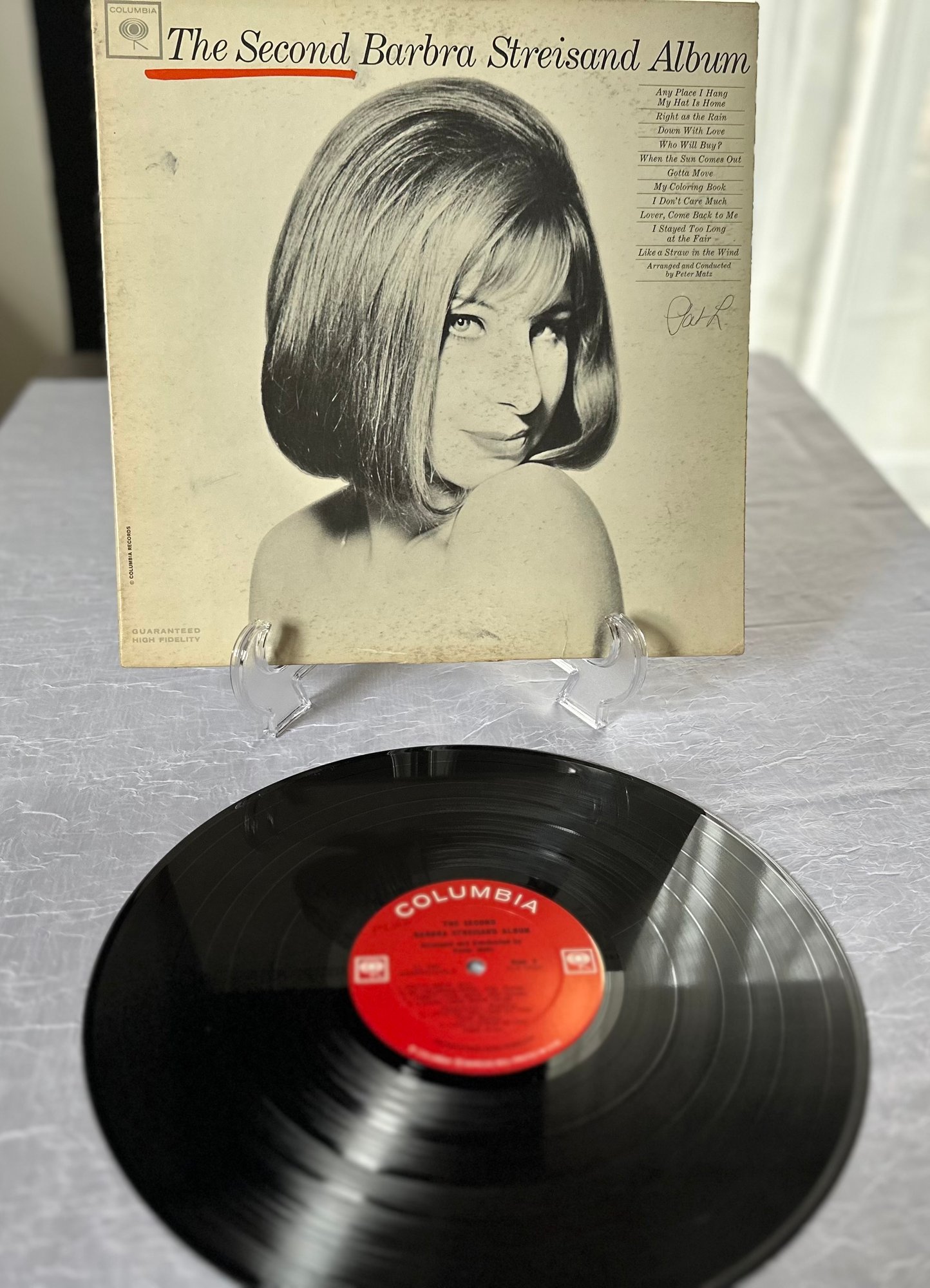 Barba Streisand- The Second Album Vinyl LP (1963) #2037305 ...