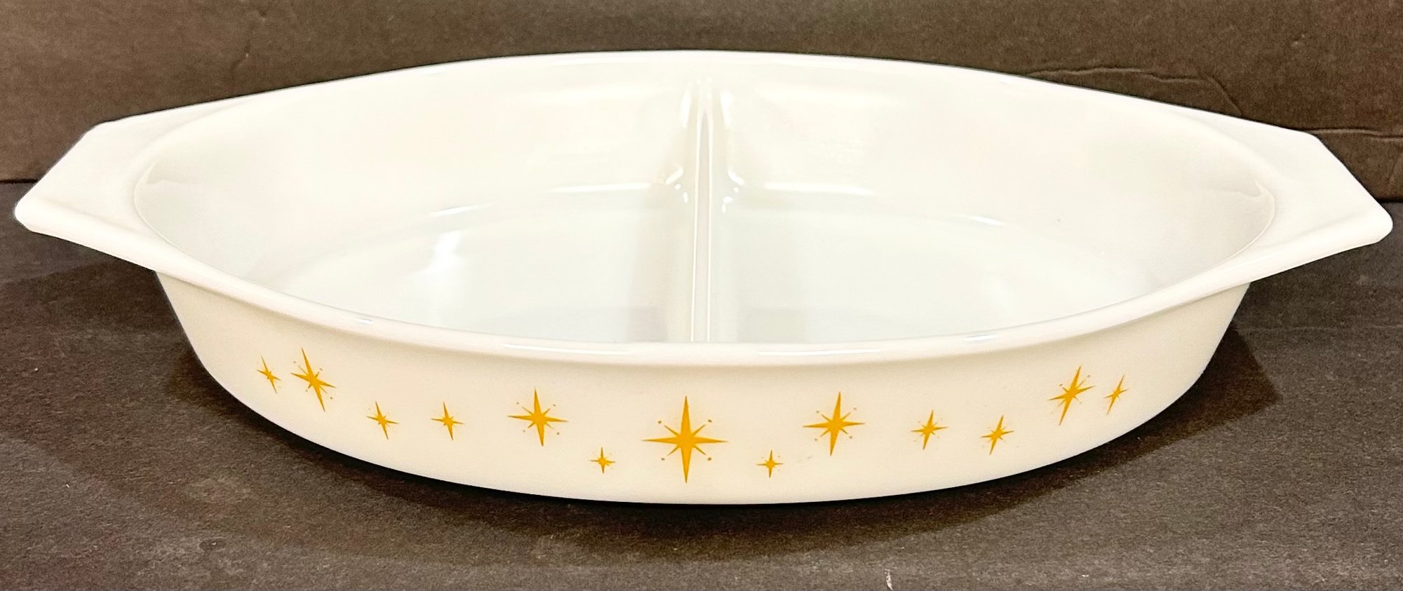 Vintage Pyrex Constellation Divided Casserole Dish #18823 ...