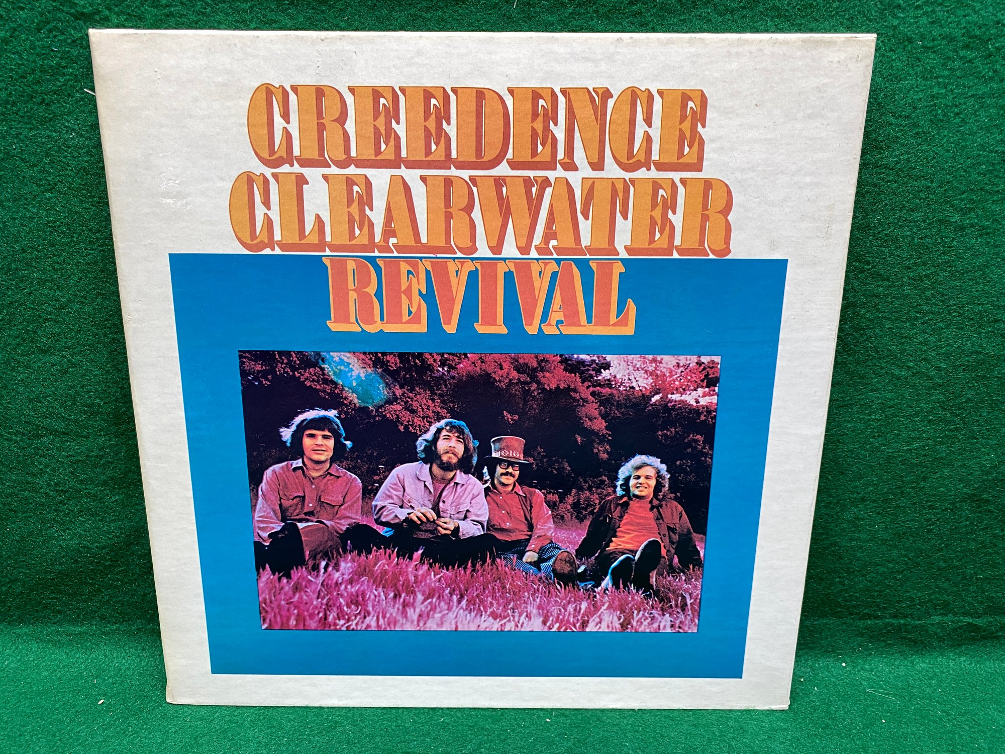 Creedence Clearwater Revival. Vintage 1969 Concert Tour Hard Cover Book ...