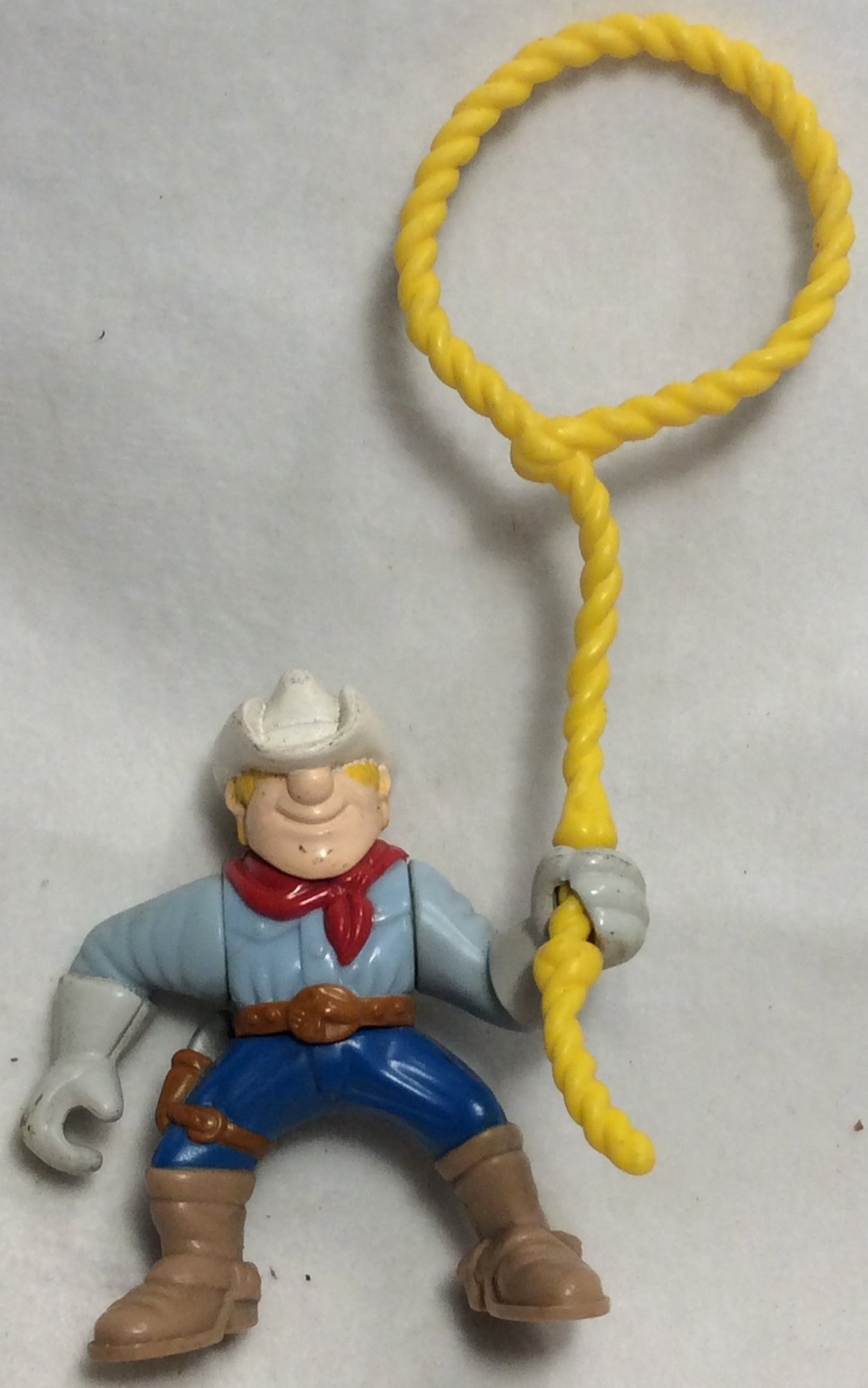 1996 Fisher Price Great Adventures Cowboy With Lasso Action Figure ...