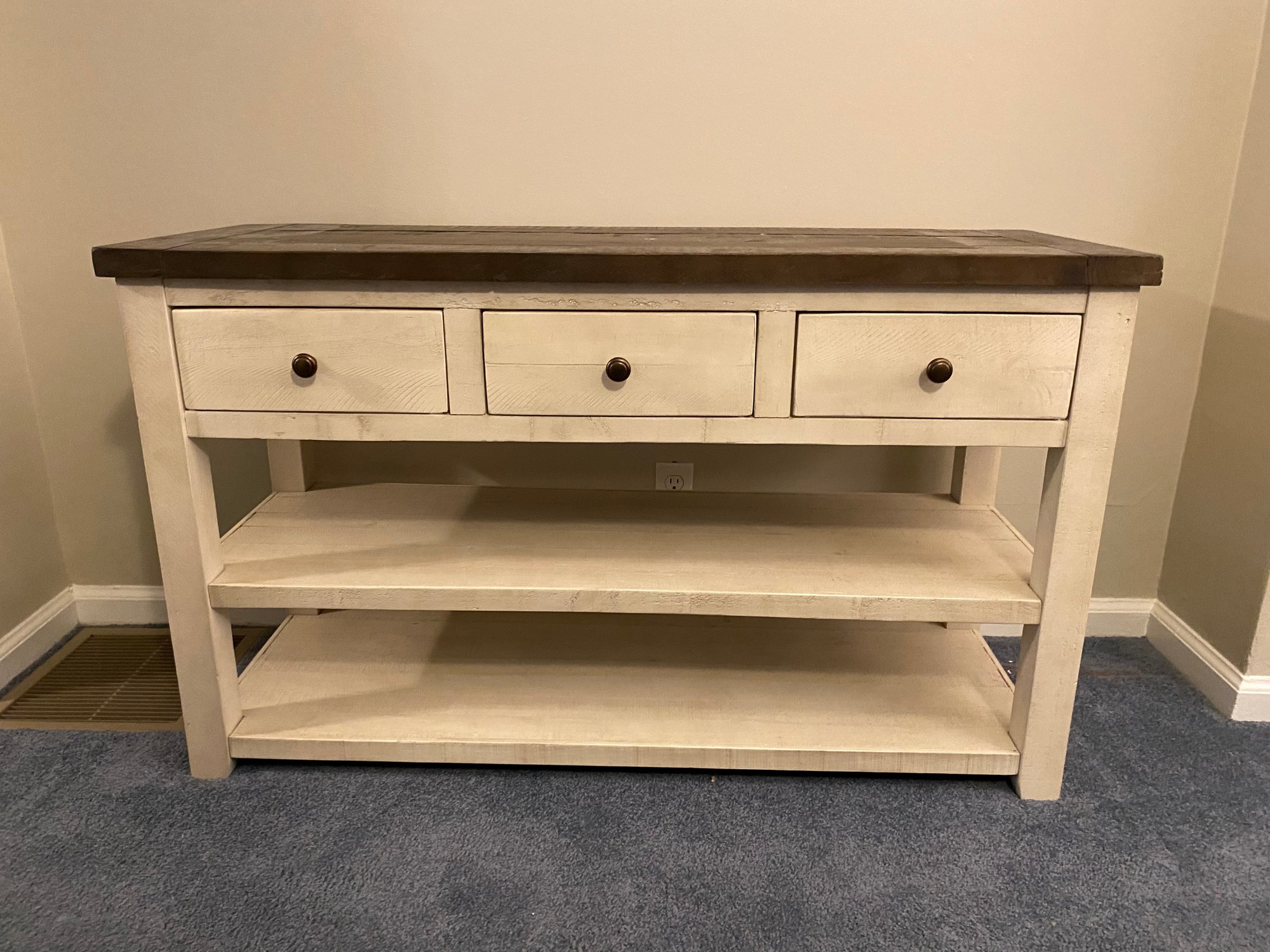 Jofran Madison Country Console Table Unit #2032594 | Auctionninja.com