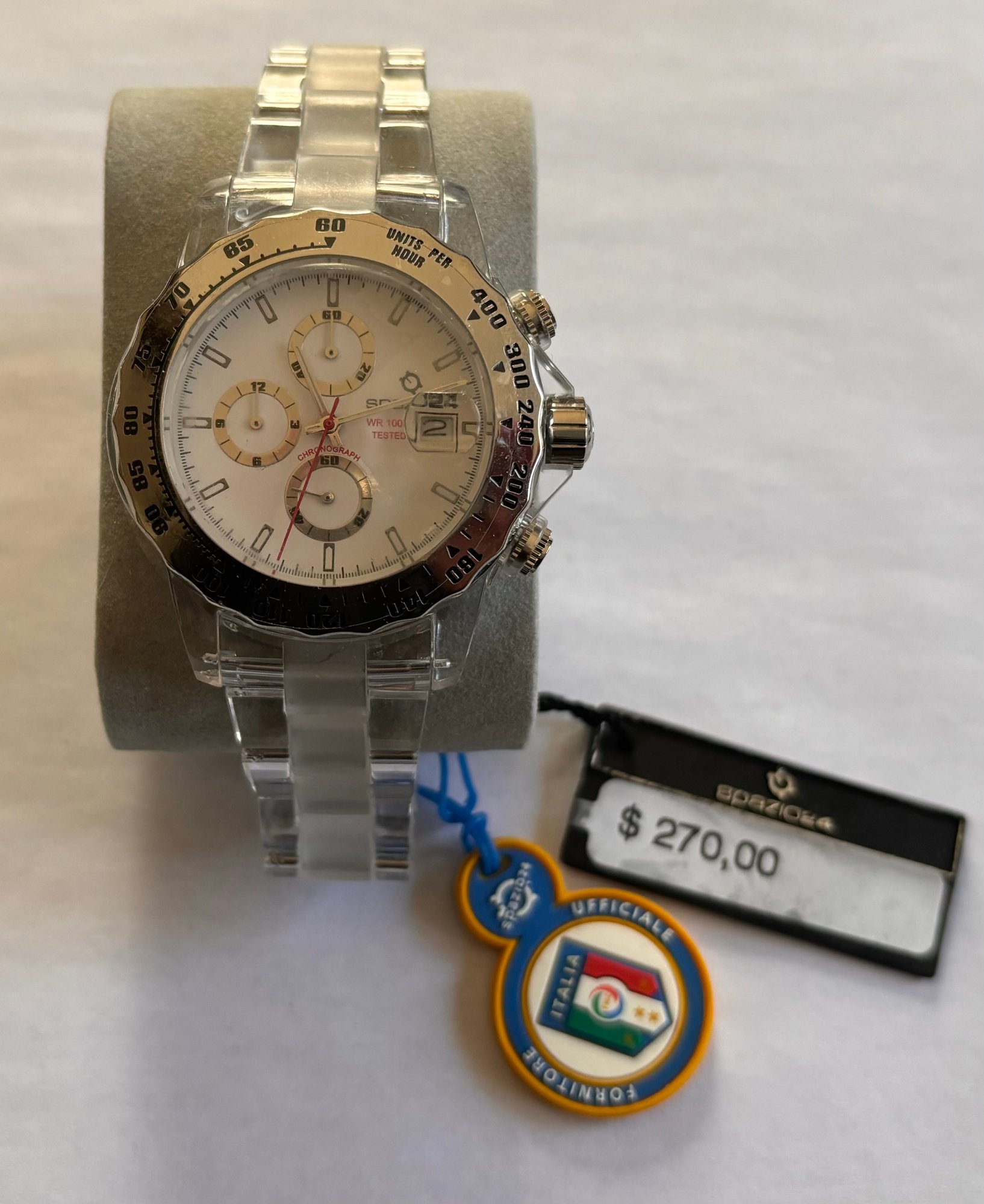 Spazio 24 Italian Made Watch. Unworn New Condition. Original US Price ...