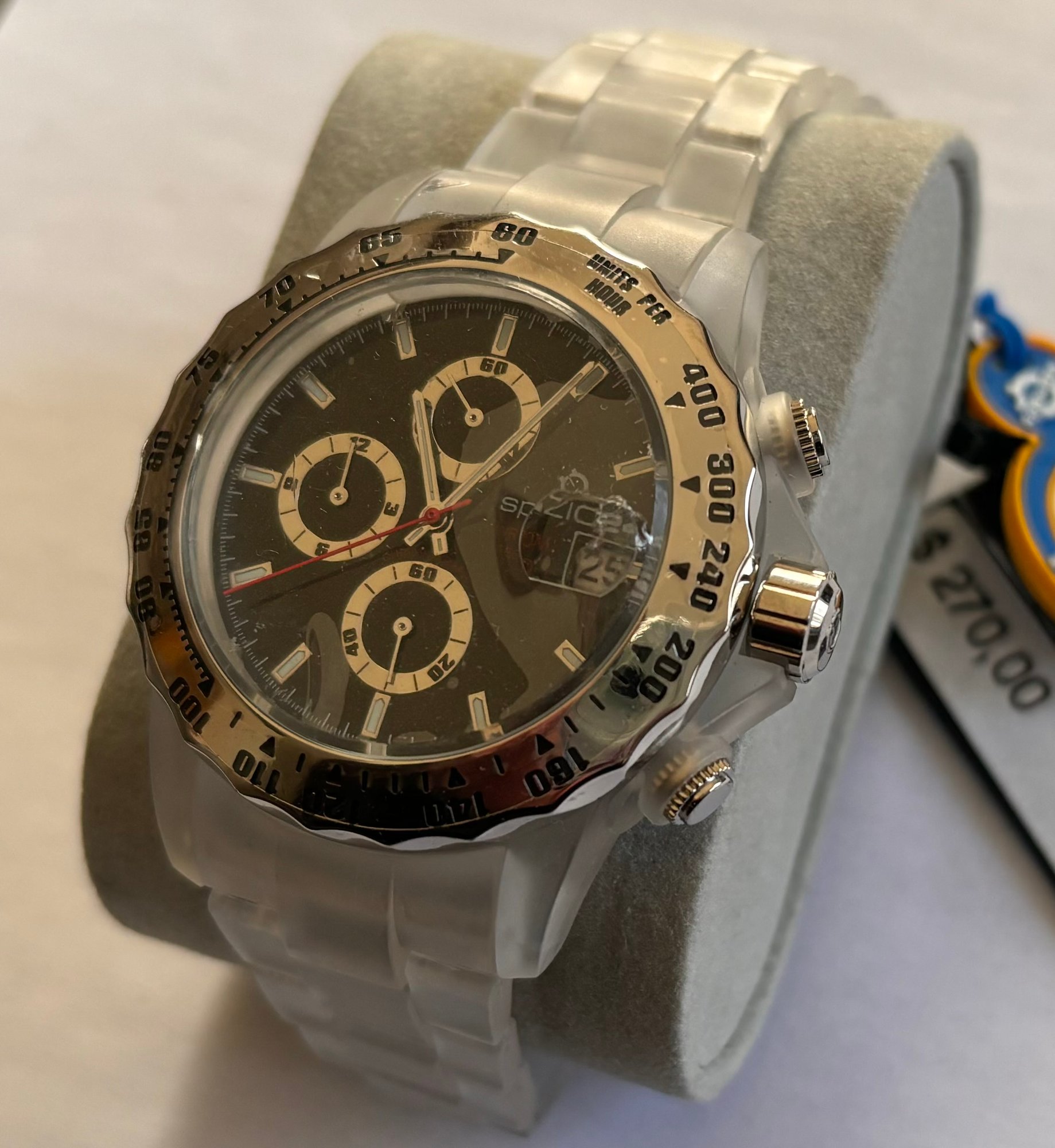 Spazio 24 Italian Made Watch. Unworn New Condition. Original US Price ...