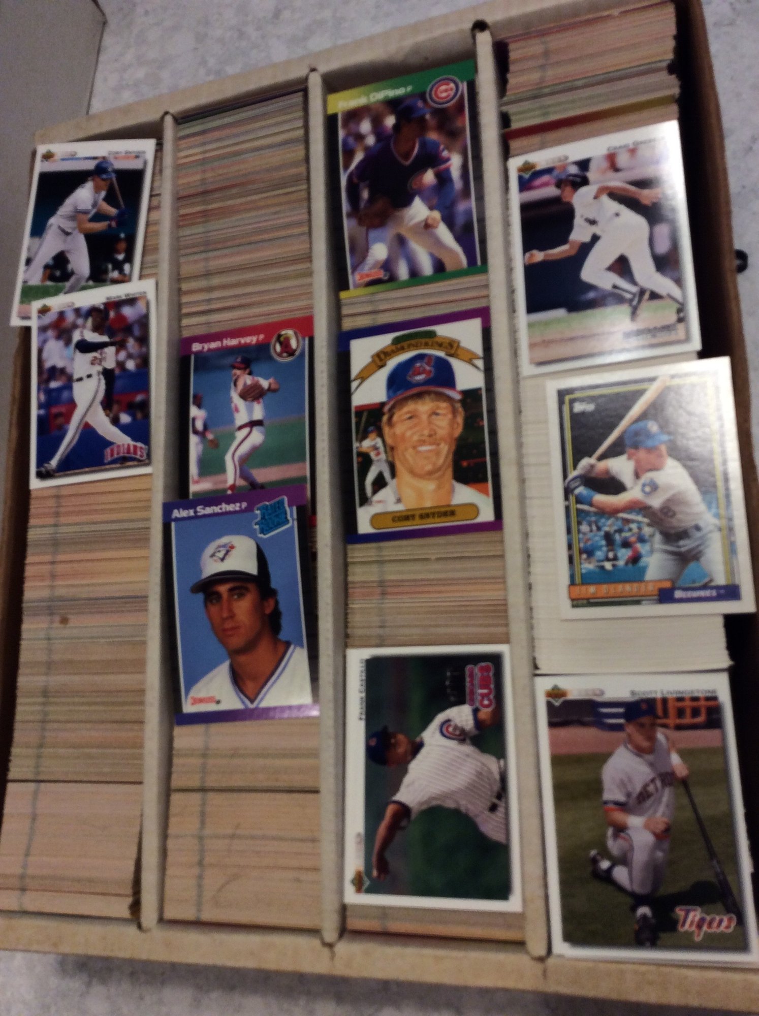 5 Row Box (LOCAL PICK-UP ONLY THIS LOT) Loaded With Thousands Of Mostly ...