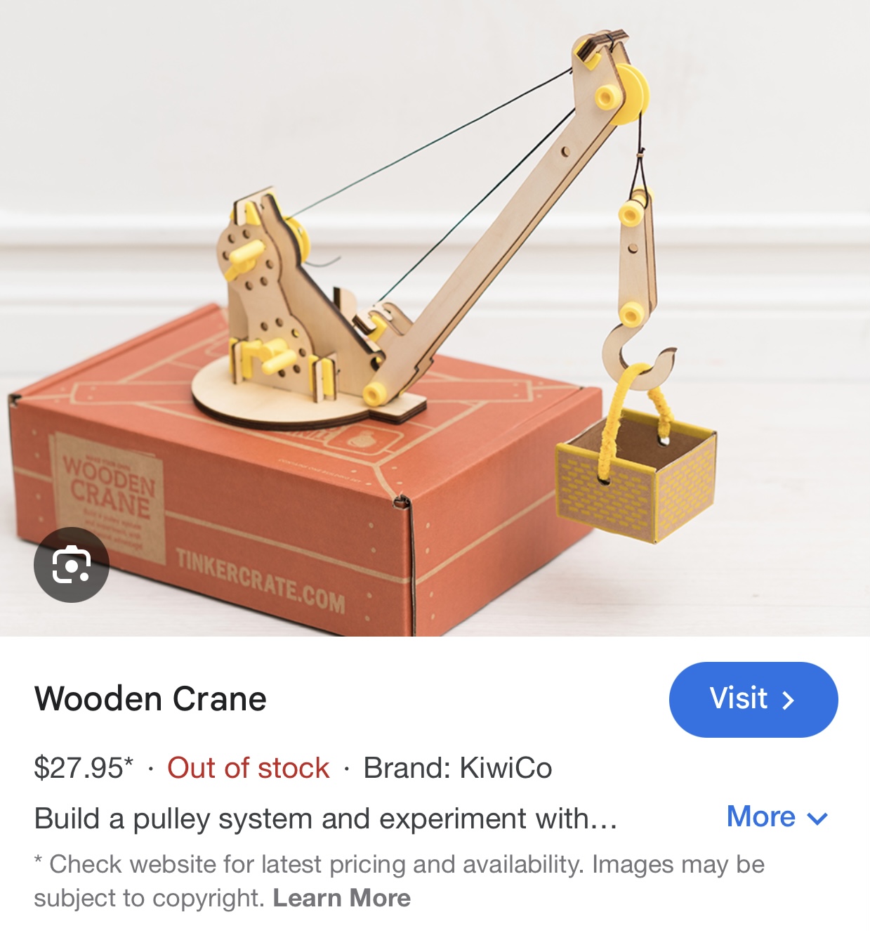 2 New In Box Kiwi Co. Tinker Building Projects Ages 9 And Up #4070 ...