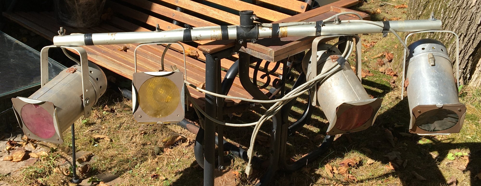 Last One! - Stage Lighting Rack - Large Bright Colored For Concerts ...