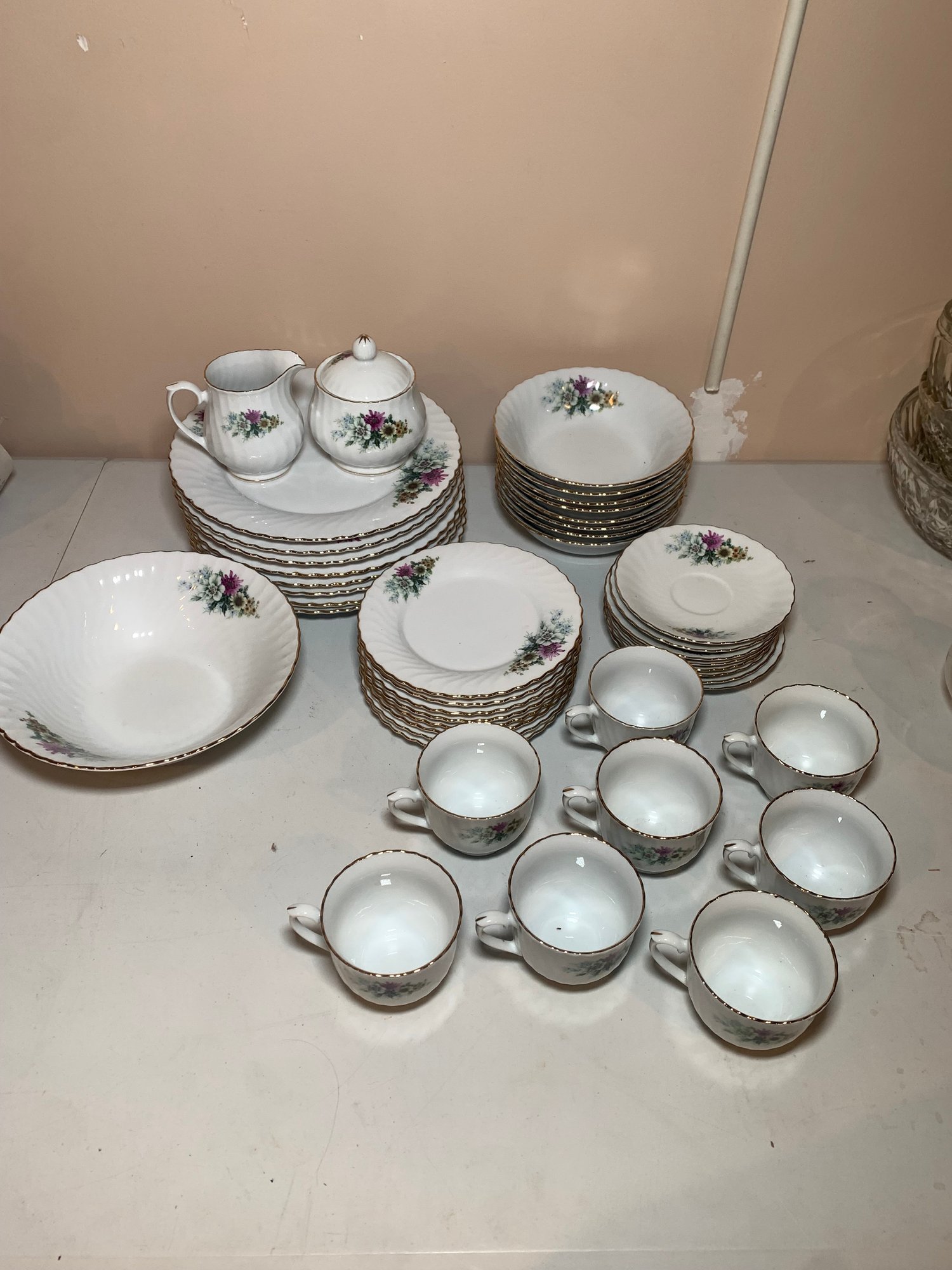 Vintage Porcelain China Set #2147145 | Auctionninja.com