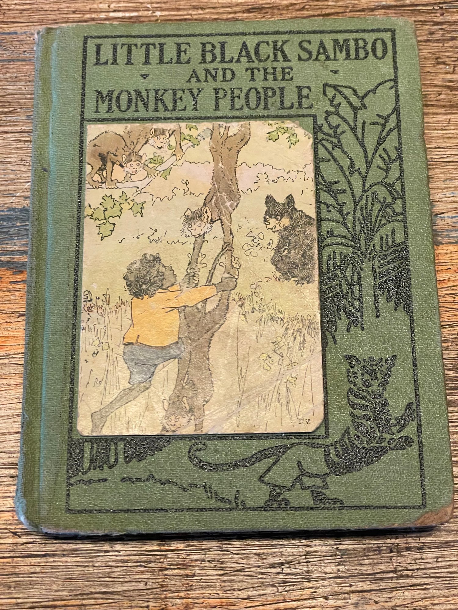 Antique Book - Little Black Sambo And The Monkey People - See All ...