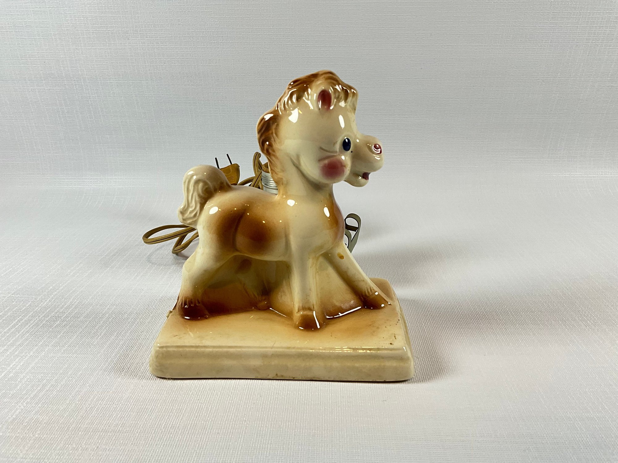 Vintage 1940s/1950s Remple Diamond Pottery Frisky Pony Horse 6-Inch ...