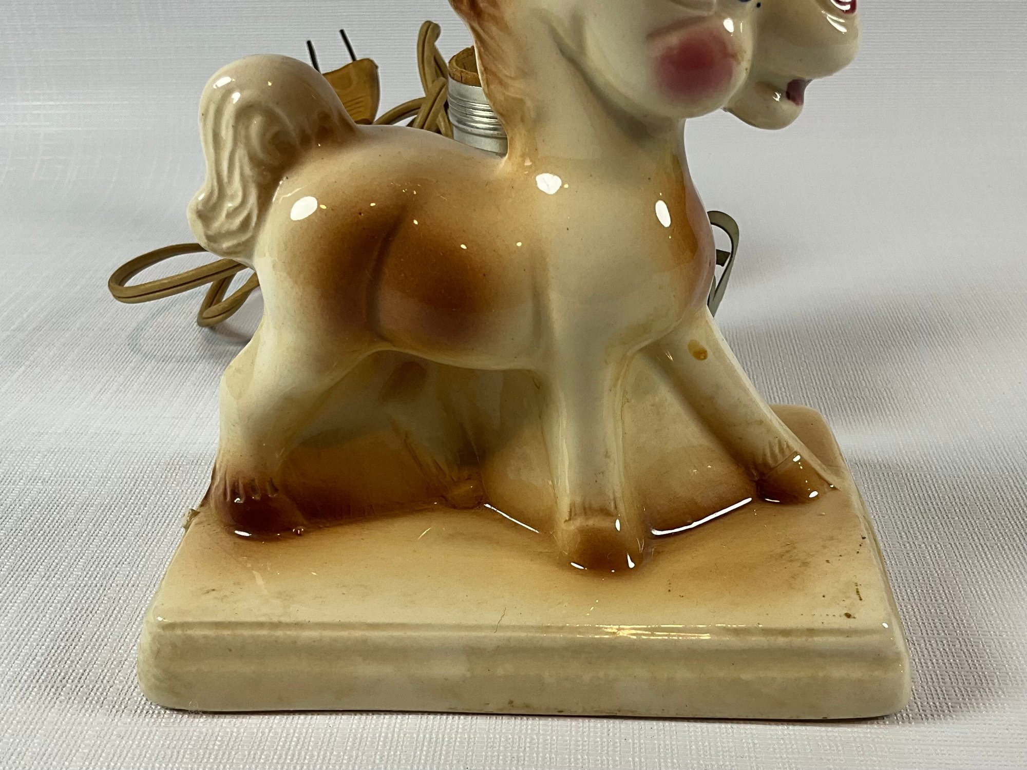 Vintage 1940s/1950s Remple Diamond Pottery Frisky Pony Horse 6-Inch ...