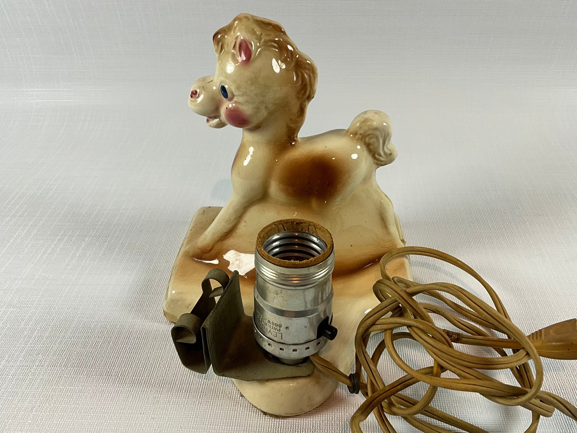 Vintage 1940s/1950s Remple Diamond Pottery Frisky Pony Horse 6-Inch ...